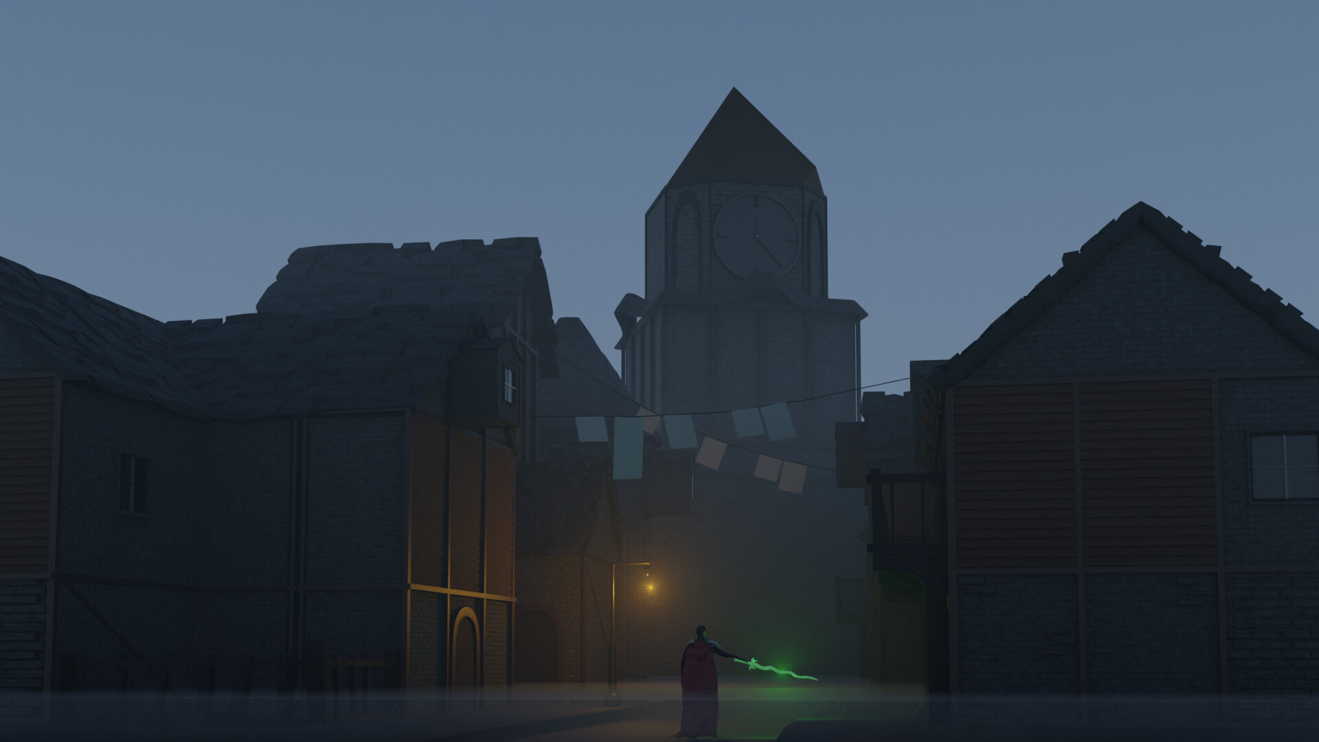 ArtStation - victorian style street scene