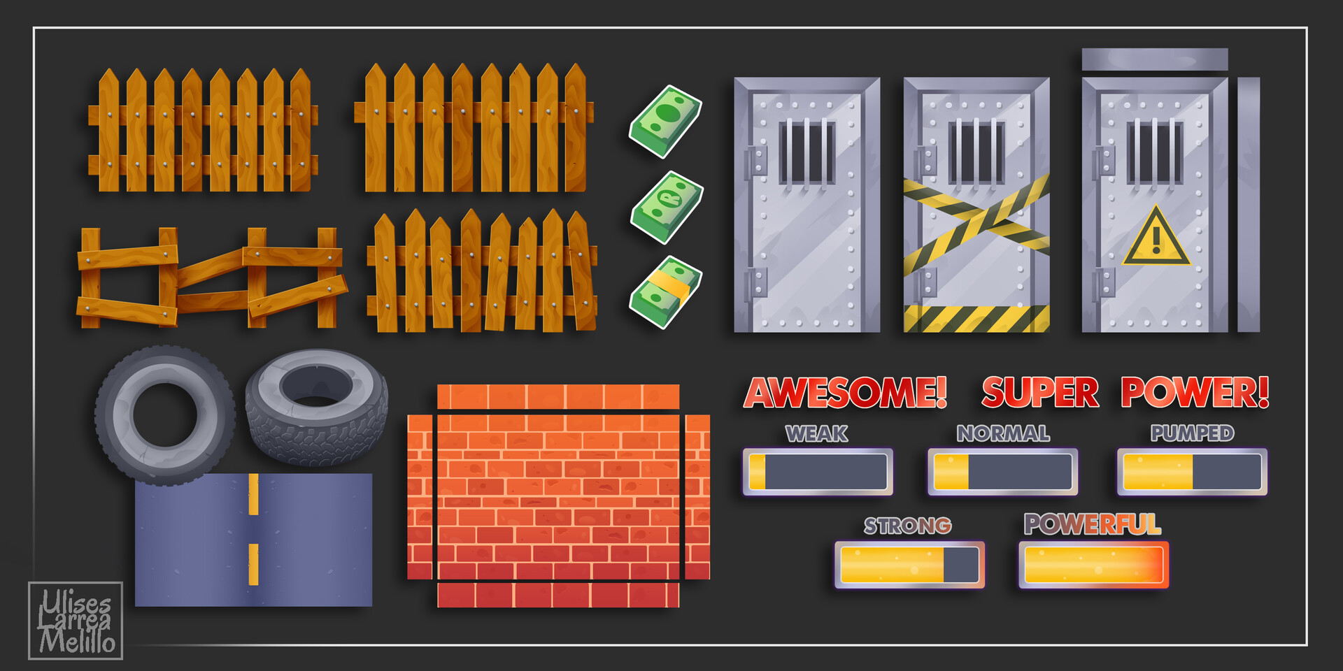 ArtStation - Body Rush UI and Templates