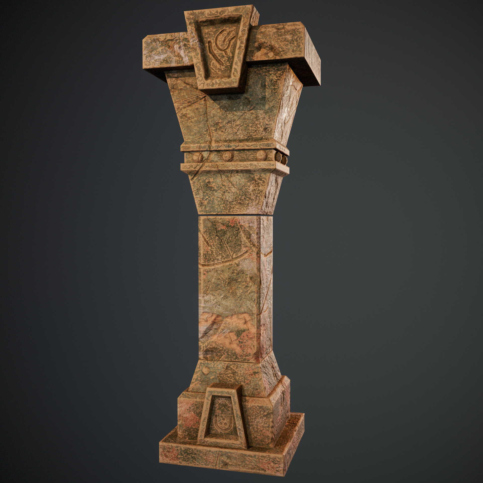 ArtStation - STONE PILLER