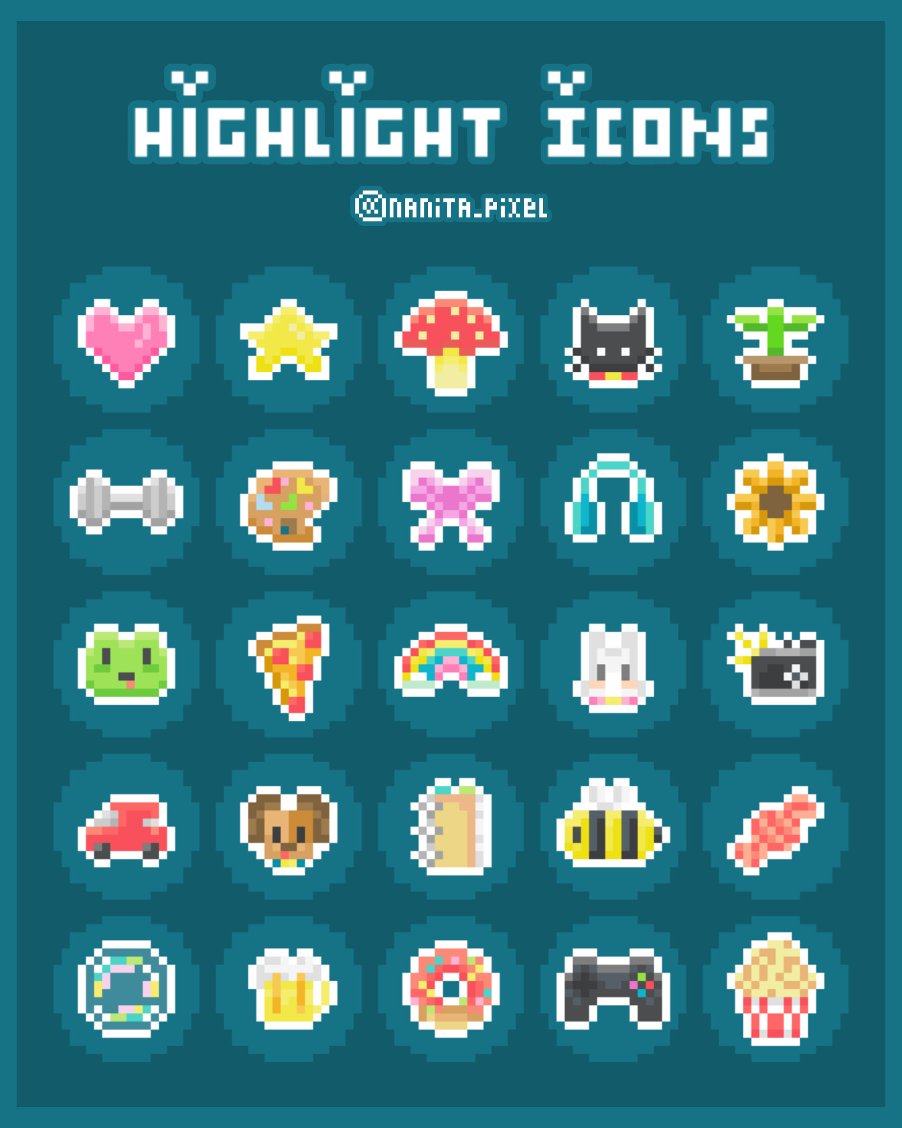 ArtStation - Highlight Icons°