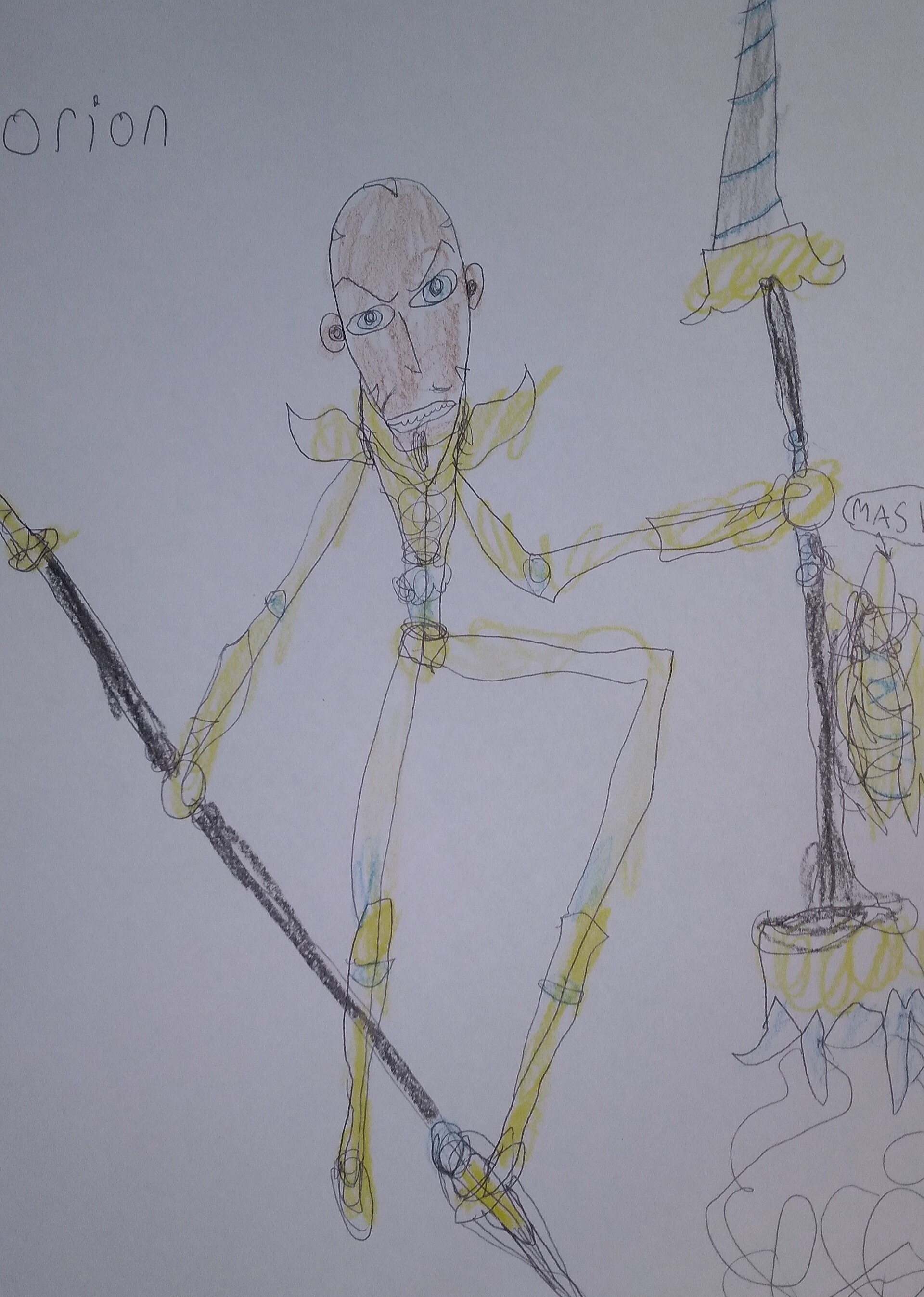 ArtStation - Orion (Brawlhalla artwork) art by me