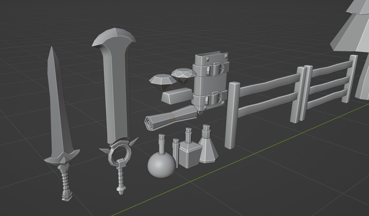 ArtStation - Small Fantasy Asset Pack