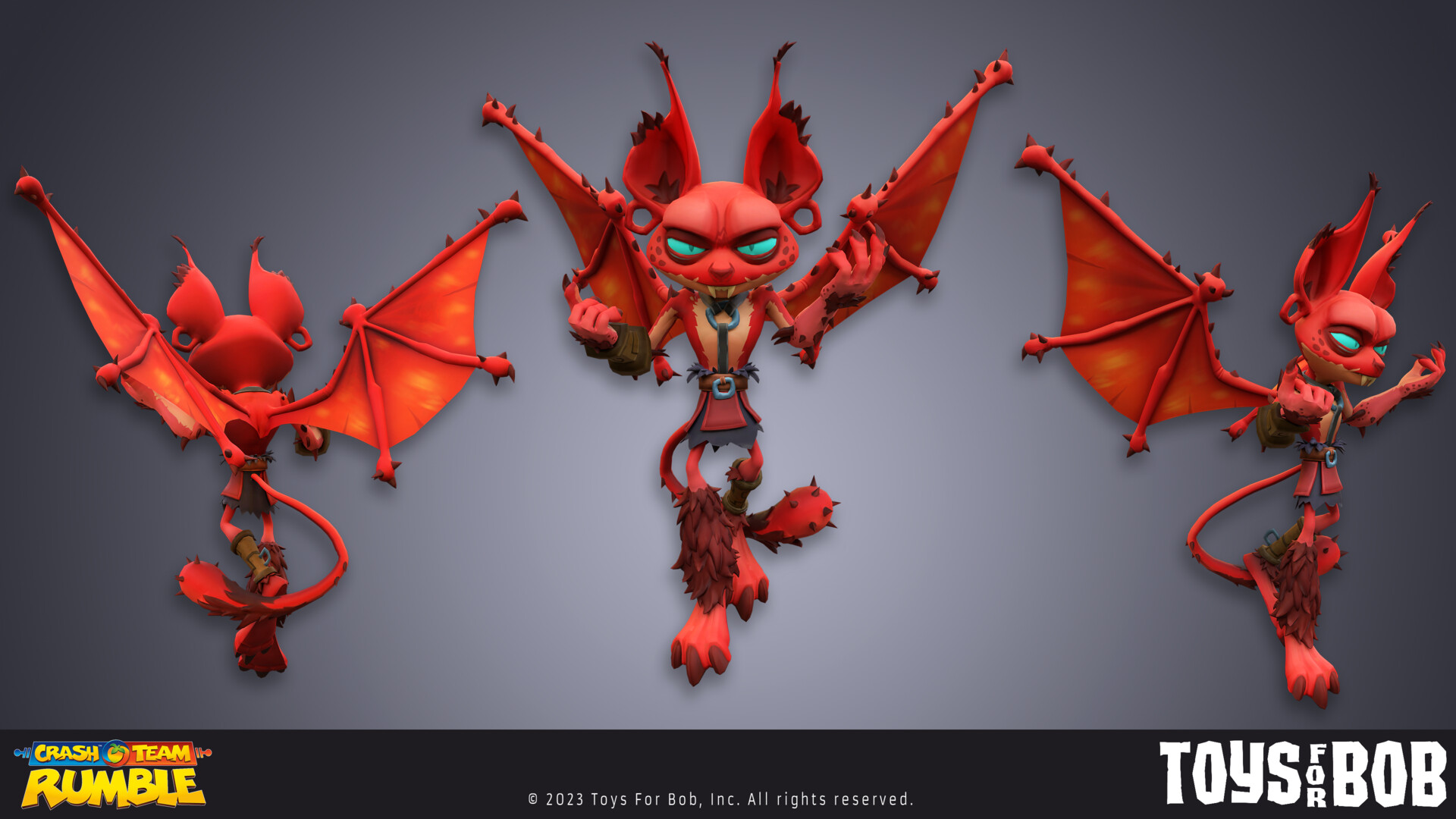 Colton Piso Portfolio - Crash Team Rumble: Character Skins