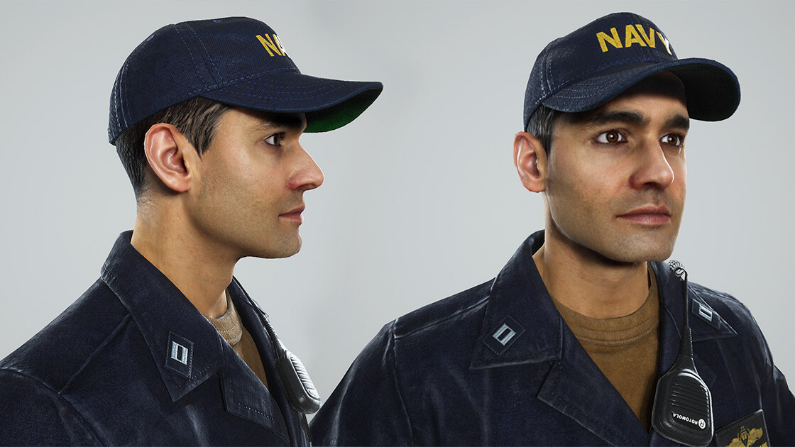 Reinaldo Rivera - Sailor Character - Males