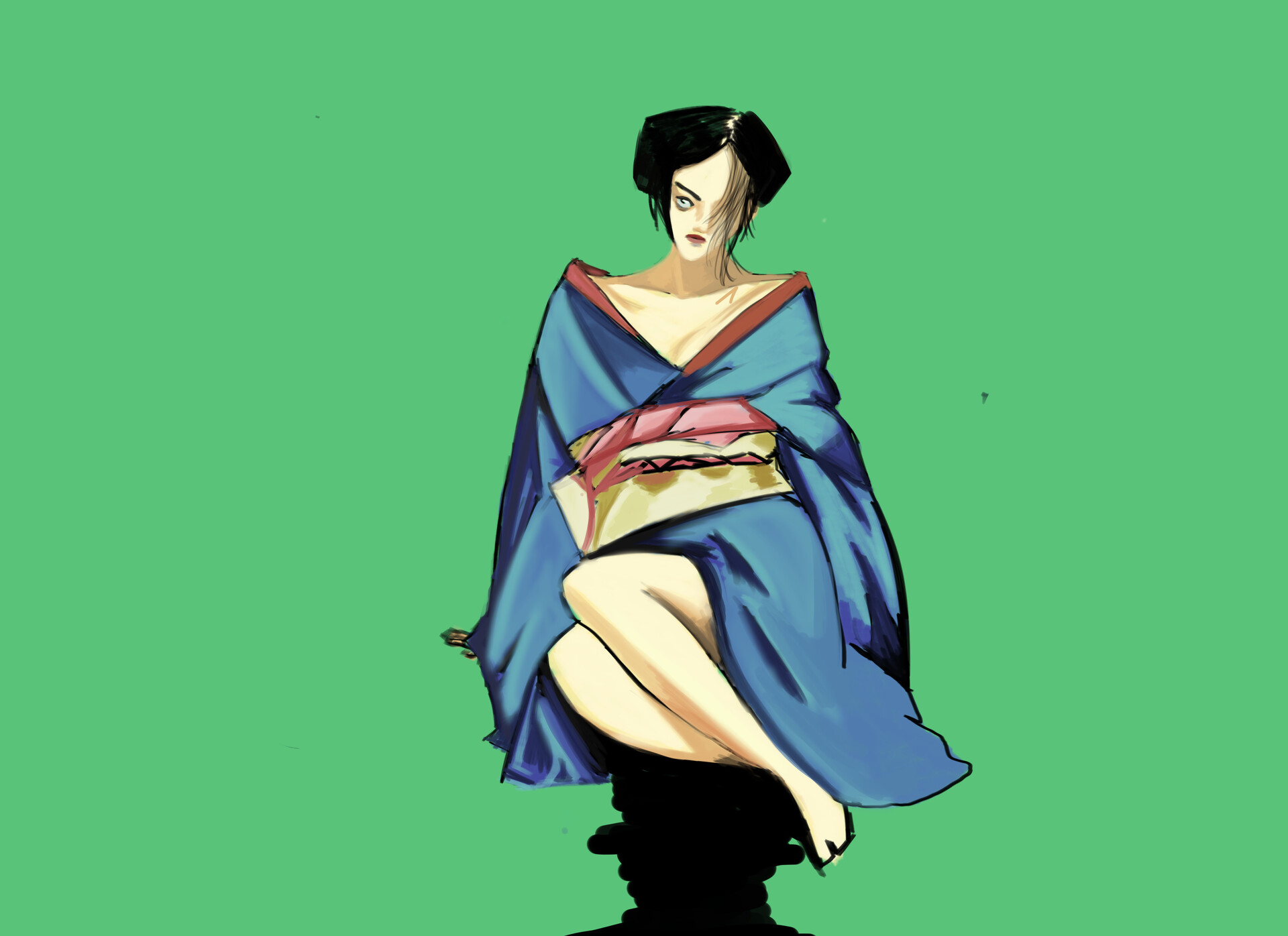 ArtStation - Japanese woman