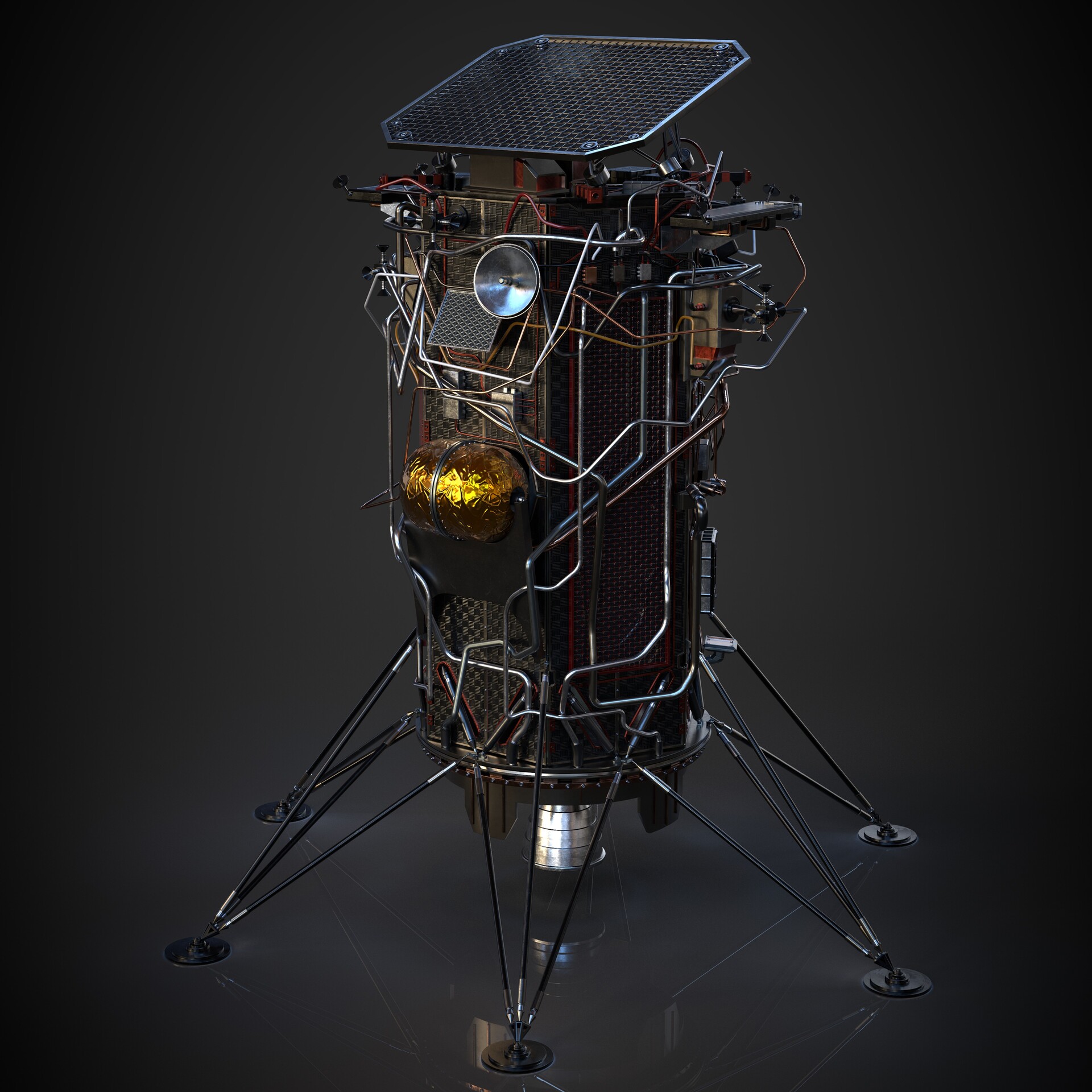 ArtStation - Odysseus Lunar Lander