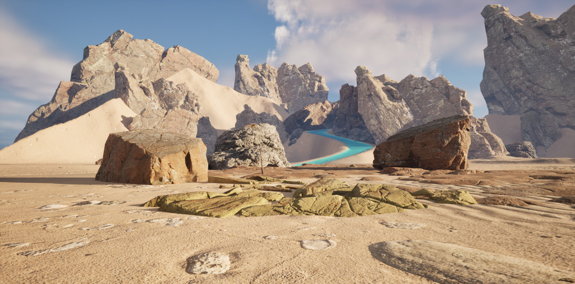 ArtStation - Beach Environment