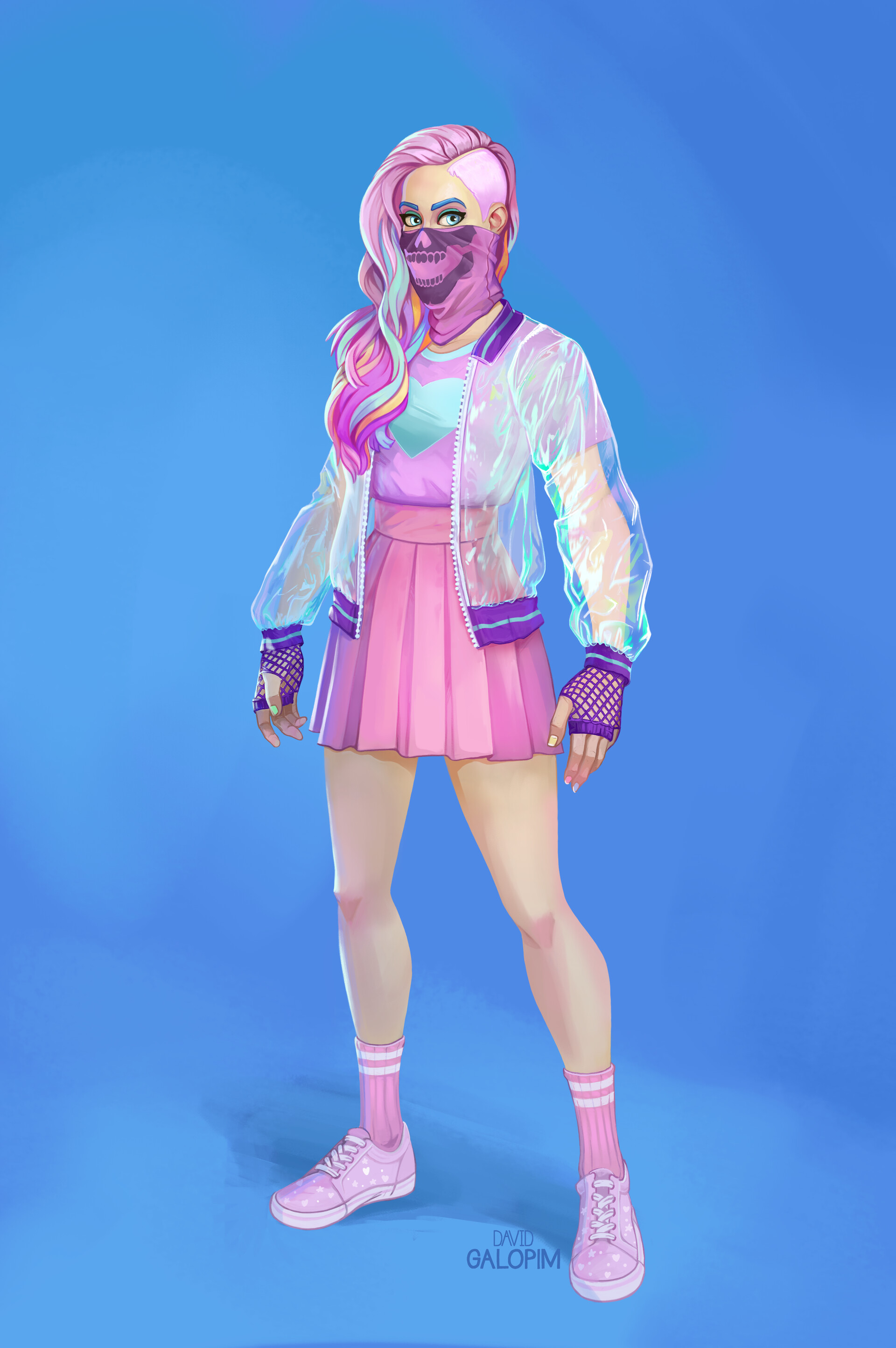 ArtStation - Fuchsia Bubblegum Character Design