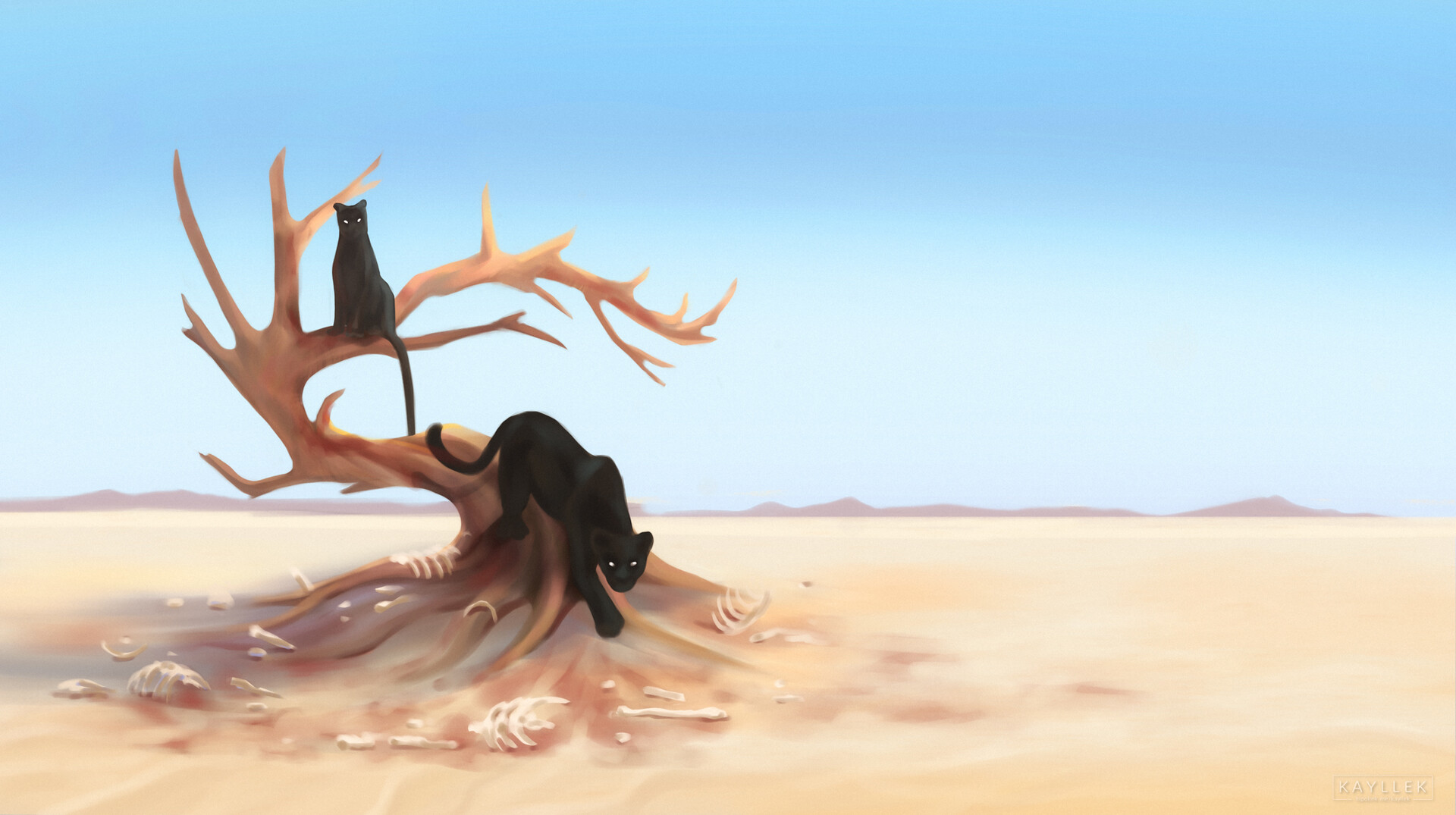 ArtStation - Desert demons