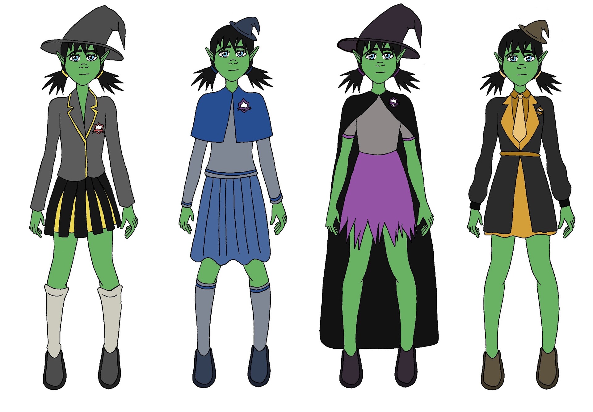 ArtStation - Enid Clothes Concept