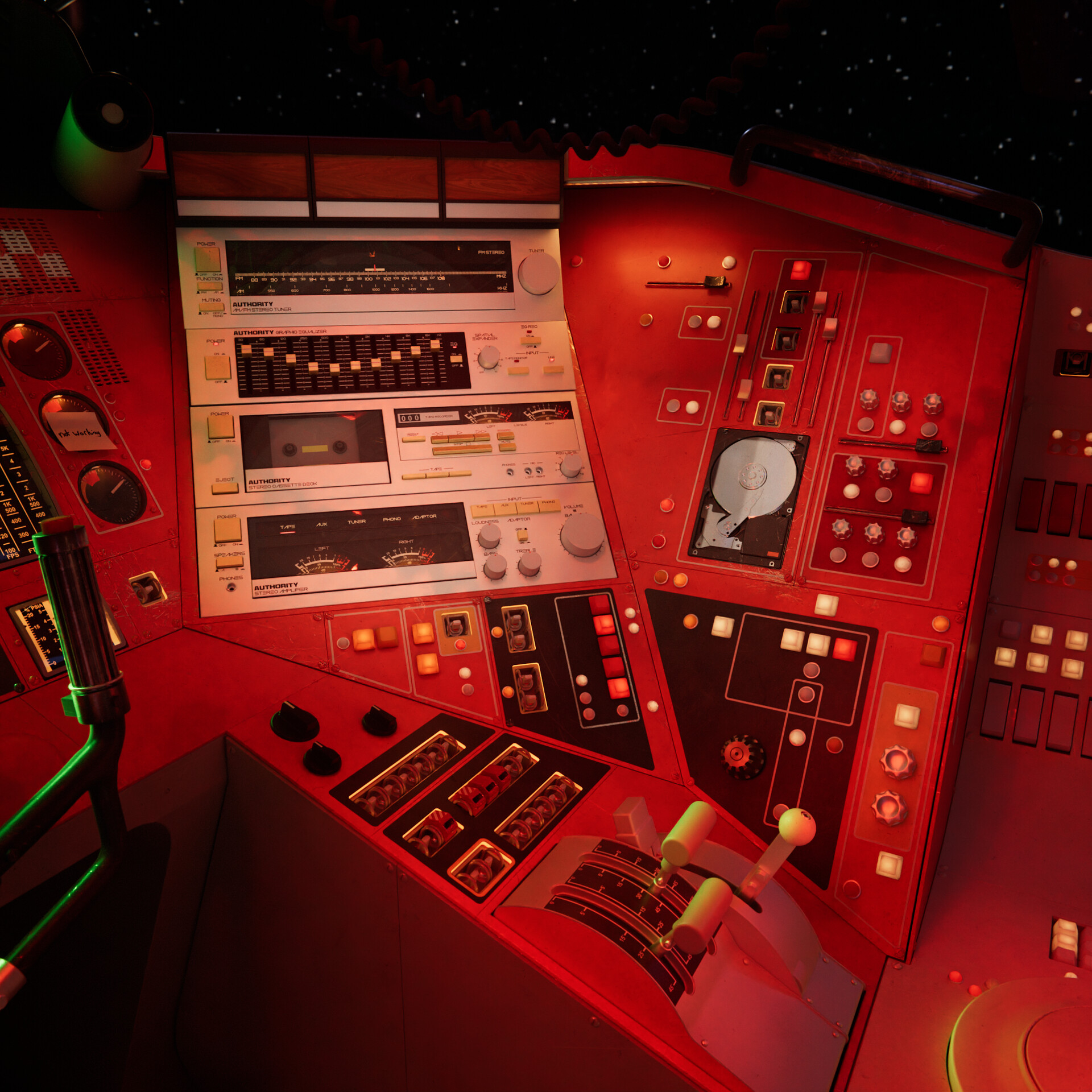 Jamison Cunningham - Cockpit of the Bliss