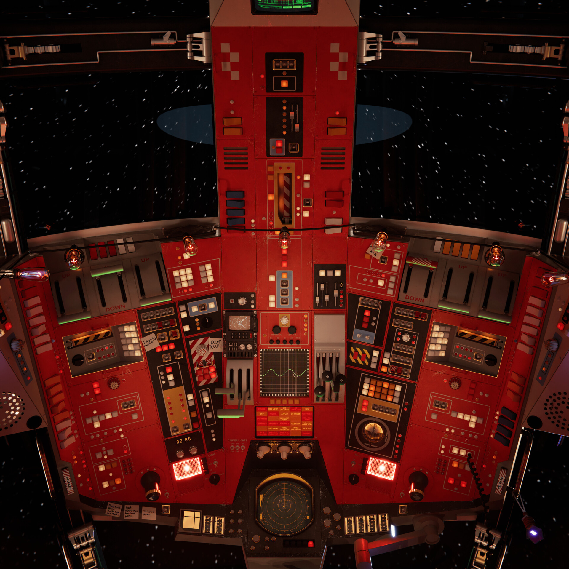 Jamison Cunningham - Cockpit of the Bliss