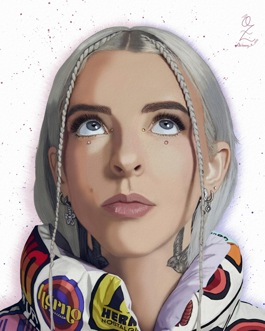 ArtStation - Young Miko Portrait Fanart