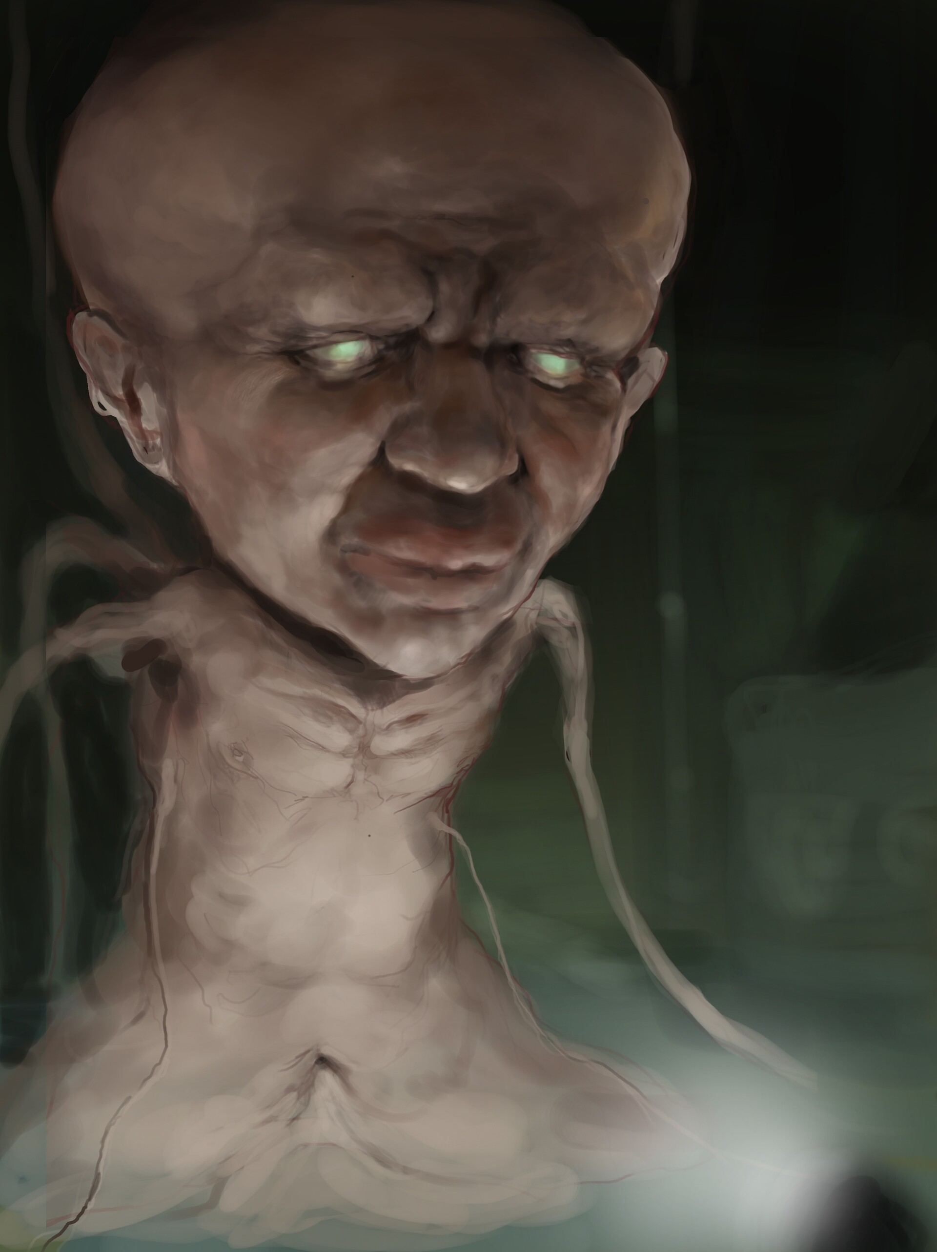 ArtStation - Big head with appendages