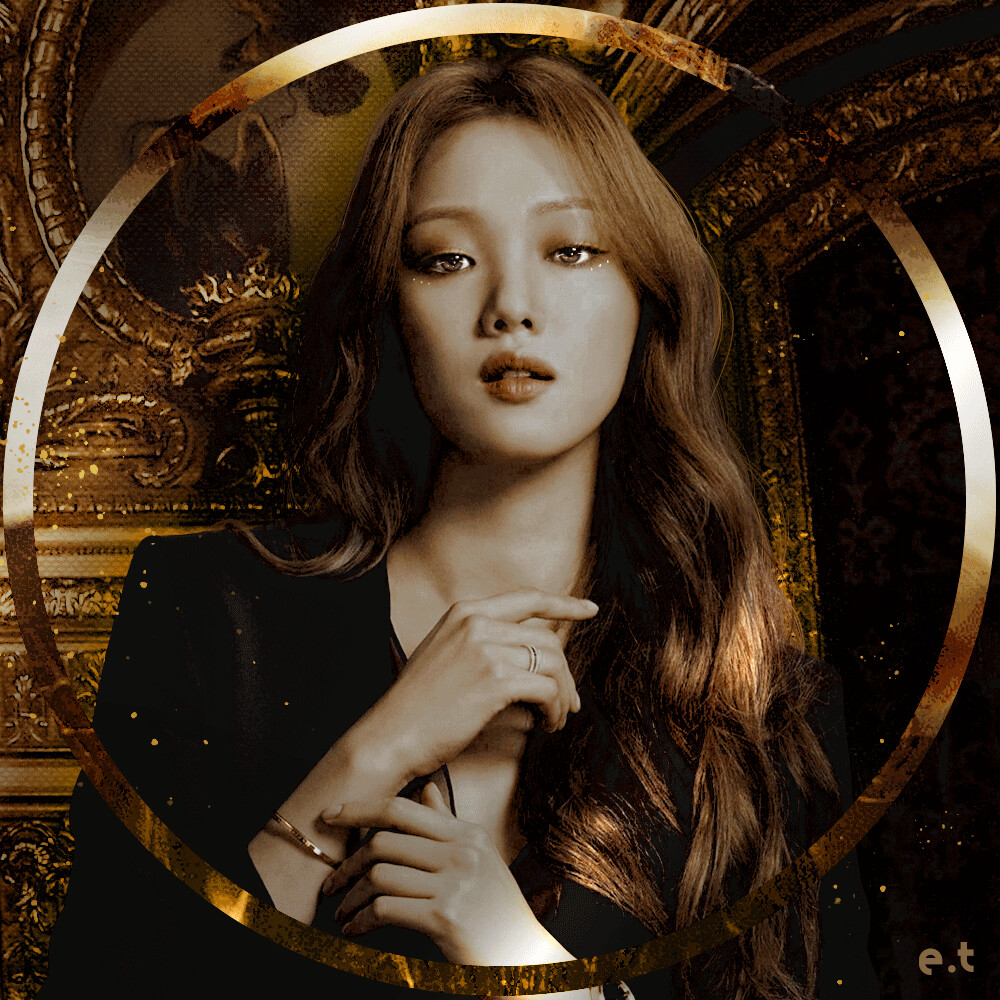 ArtStation - lee sung kyung "golden" theme – 2022