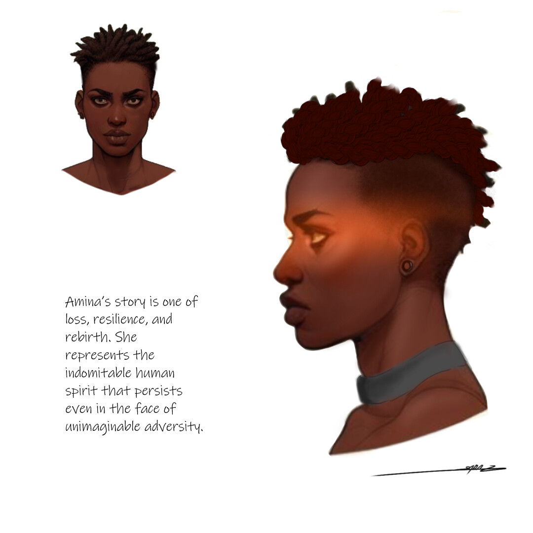 snape artzz - Amina: Undisputed Champion | Character Design | Concept Art