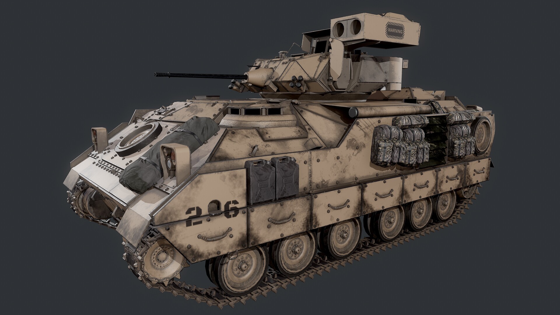 ArtStation - M2A2 IFV Bradley