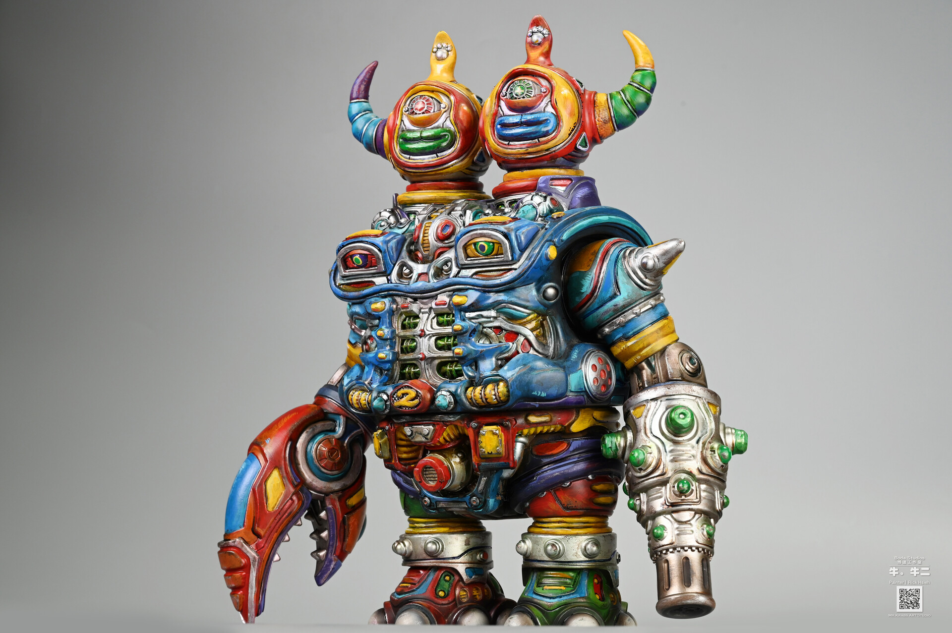 Krabs M.Art x 蟹佬模研漆藝所 - Boda Studios 博達工作室 牛。牛二 塗裝 蟹佬
