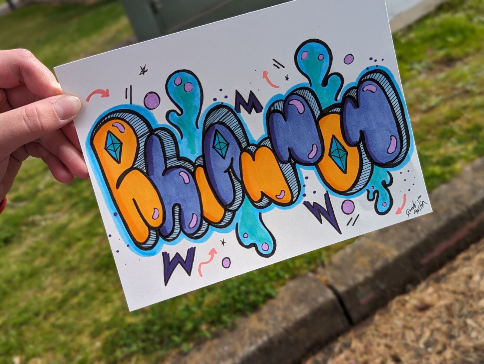 ArtStation - Graffiti Names Photo Dump