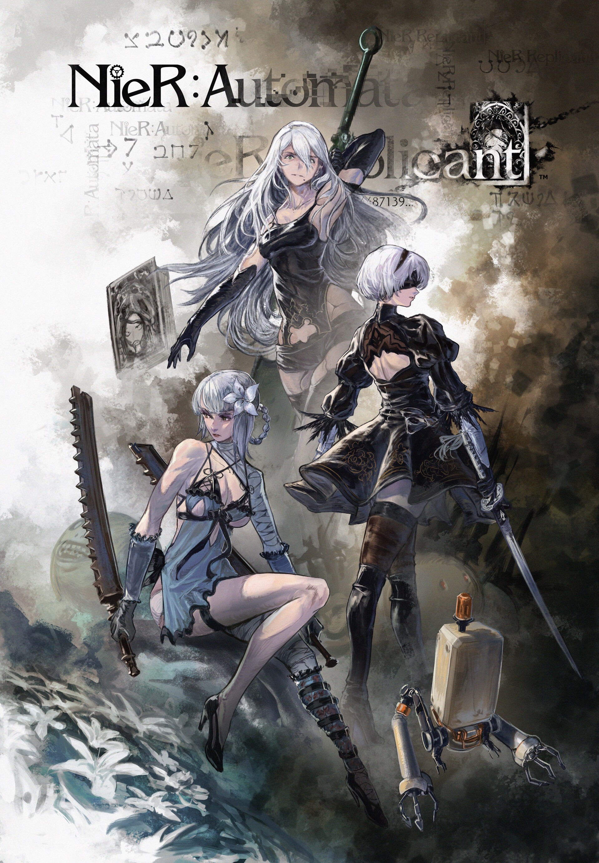 ArtStation - Nier Automata / Replicant fanart