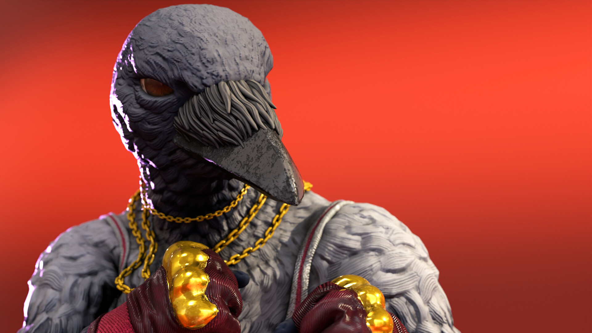 ArtStation - Bird Lady