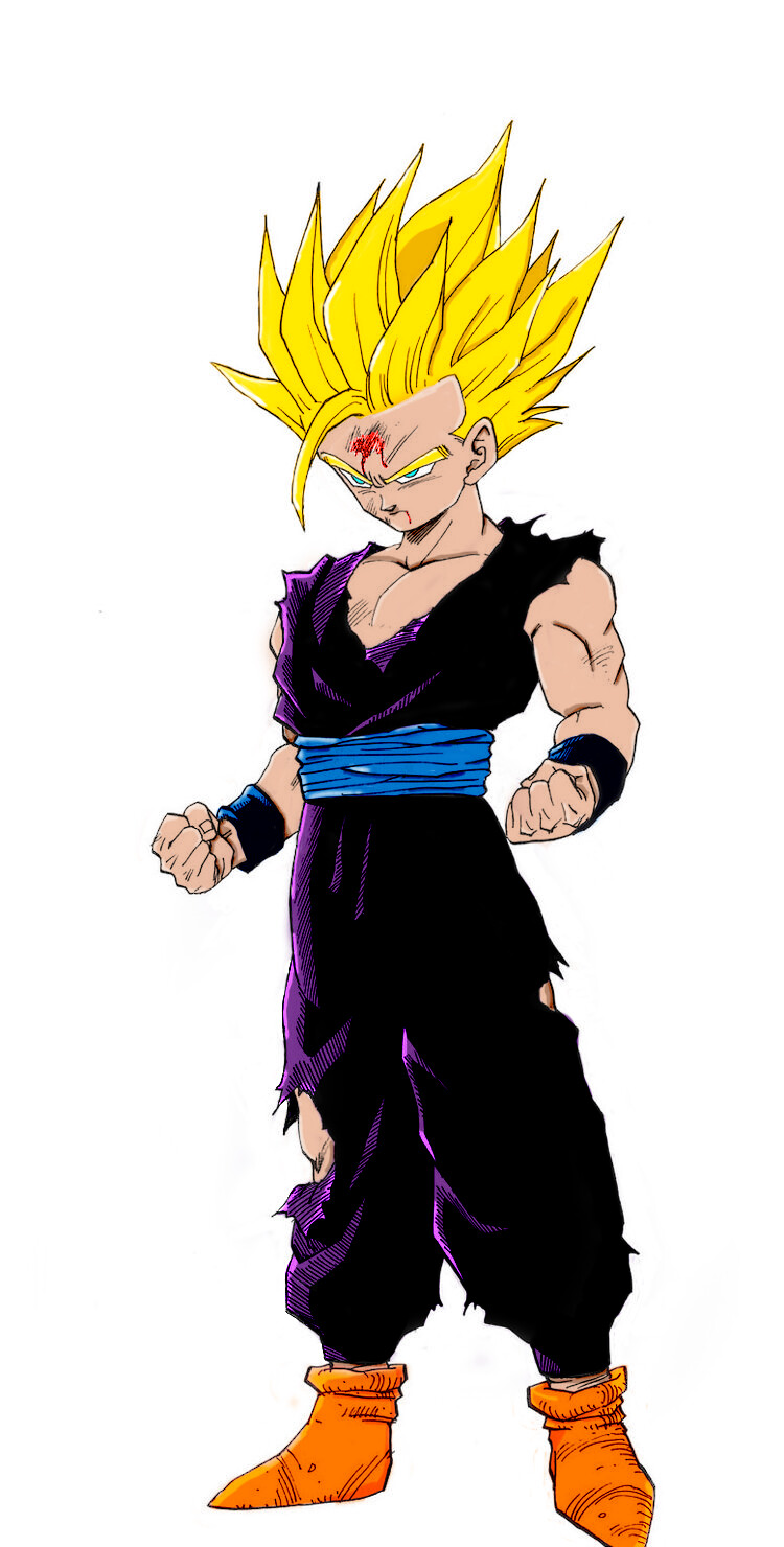 ArtStation - gohan ssj2