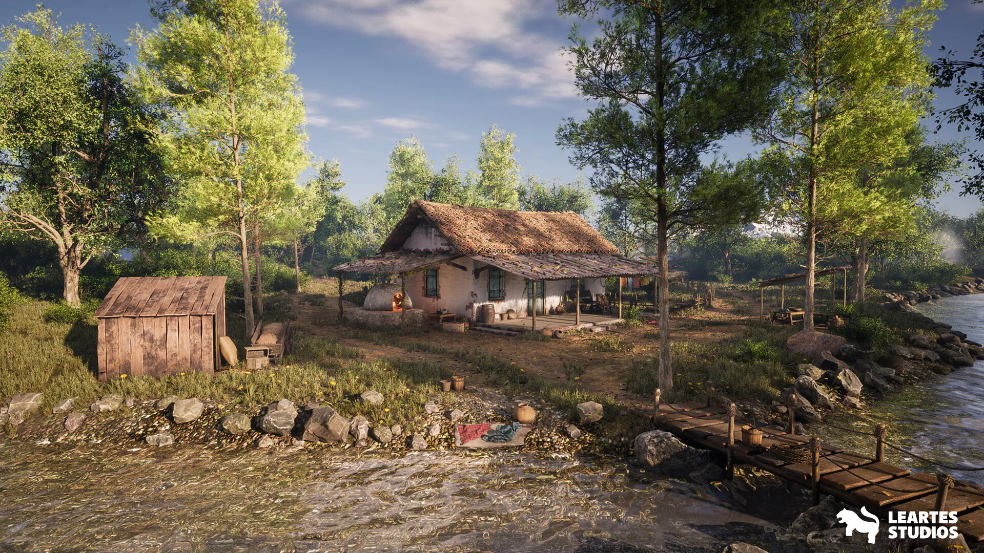 Leartes Studios - Spanish Cottage Environment
