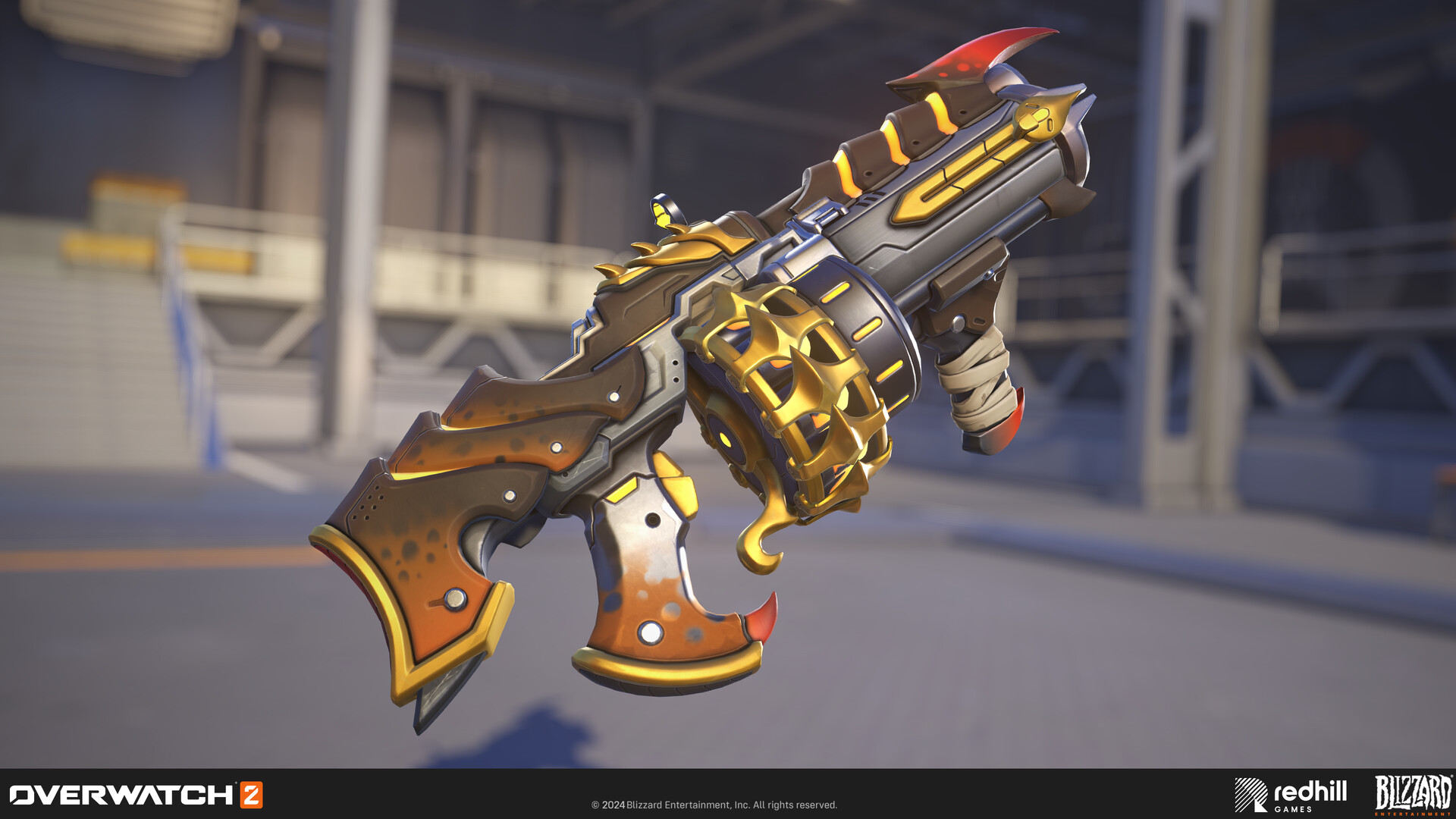 Paul Ruano-Borbalan - Overwatch Weapon Baptiste Scorpion Skin