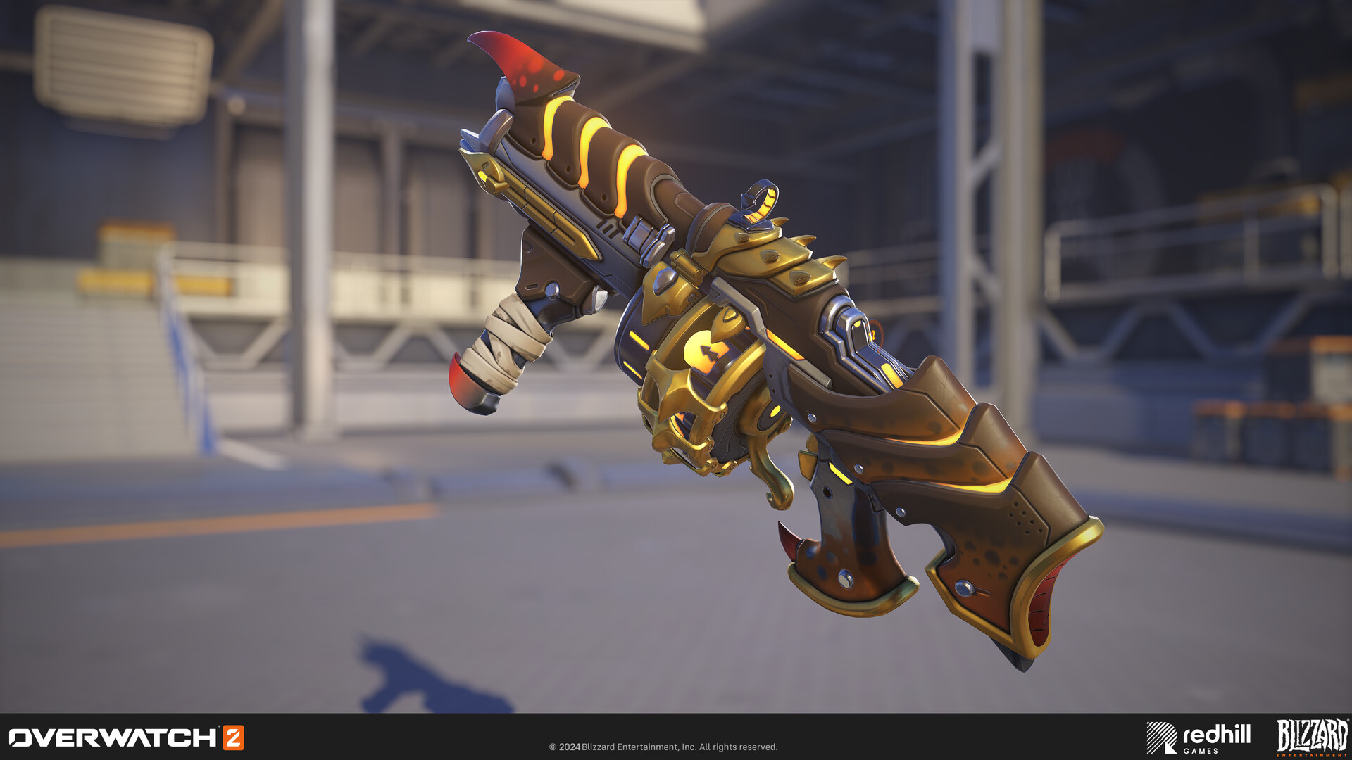 Paul Ruano-Borbalan - Overwatch Weapon Baptiste Scorpion Skin