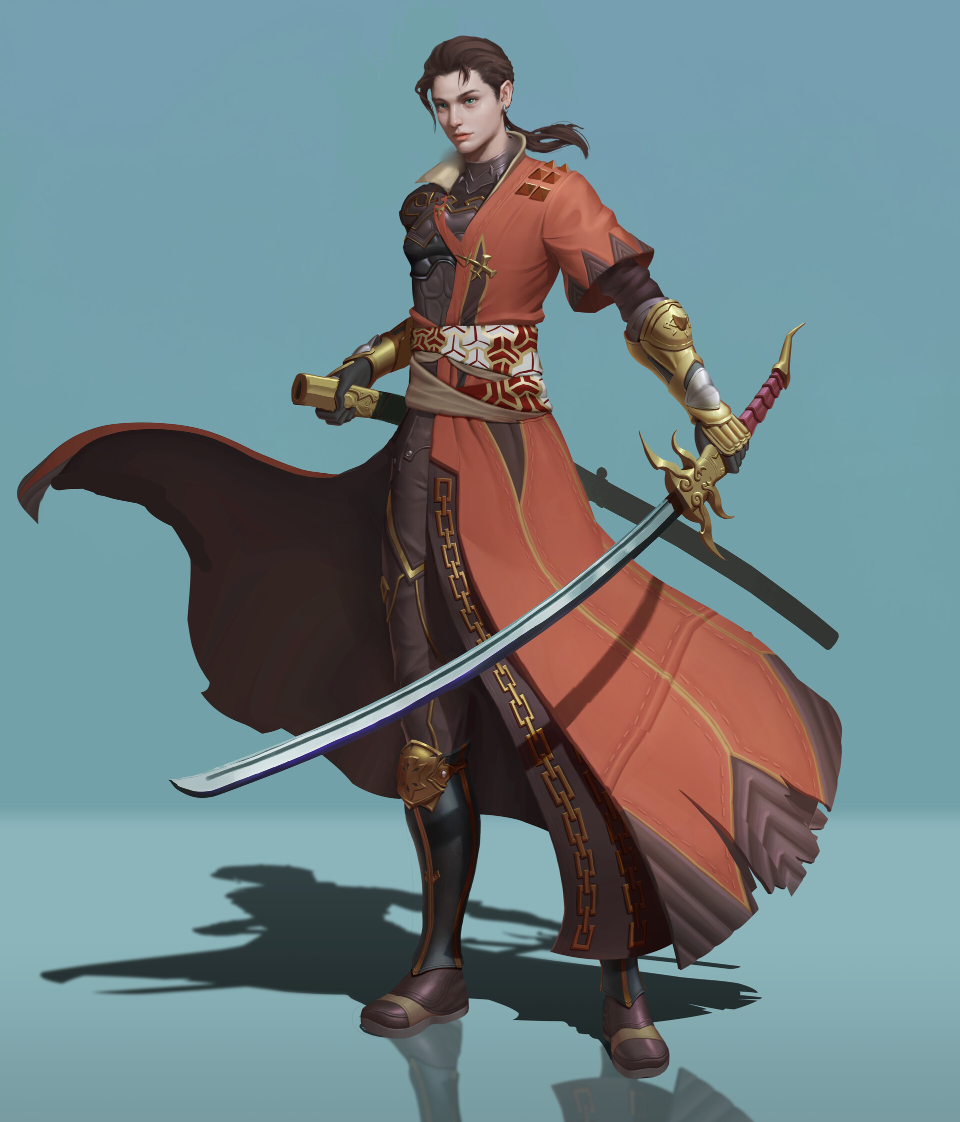 ArtStation - FFXIV samurai