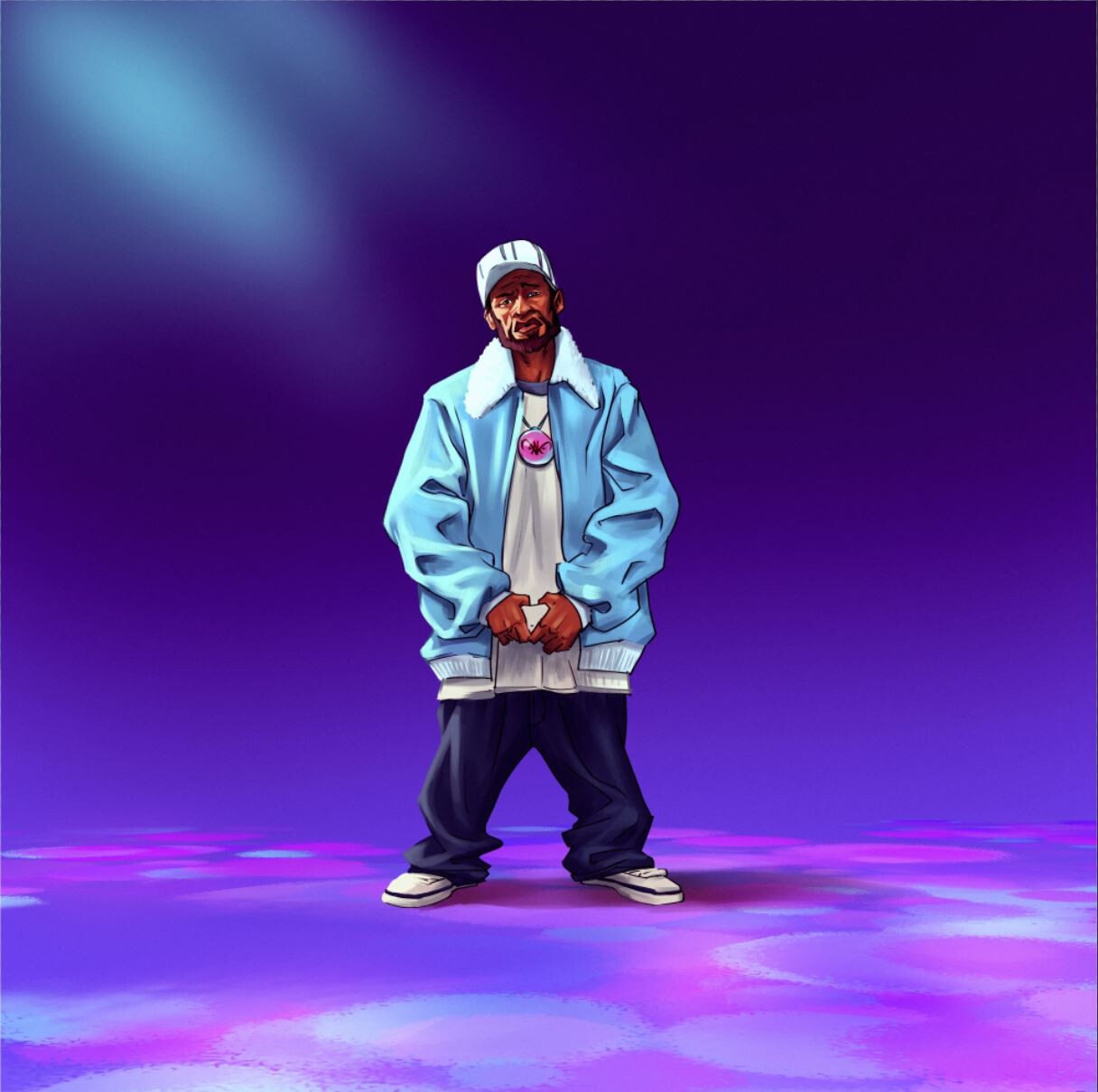 ArtStation - Rapper illustration