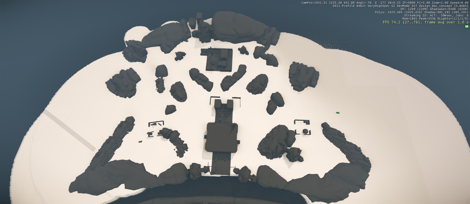 ArtStation - MMO TPS Tank simulator level concept