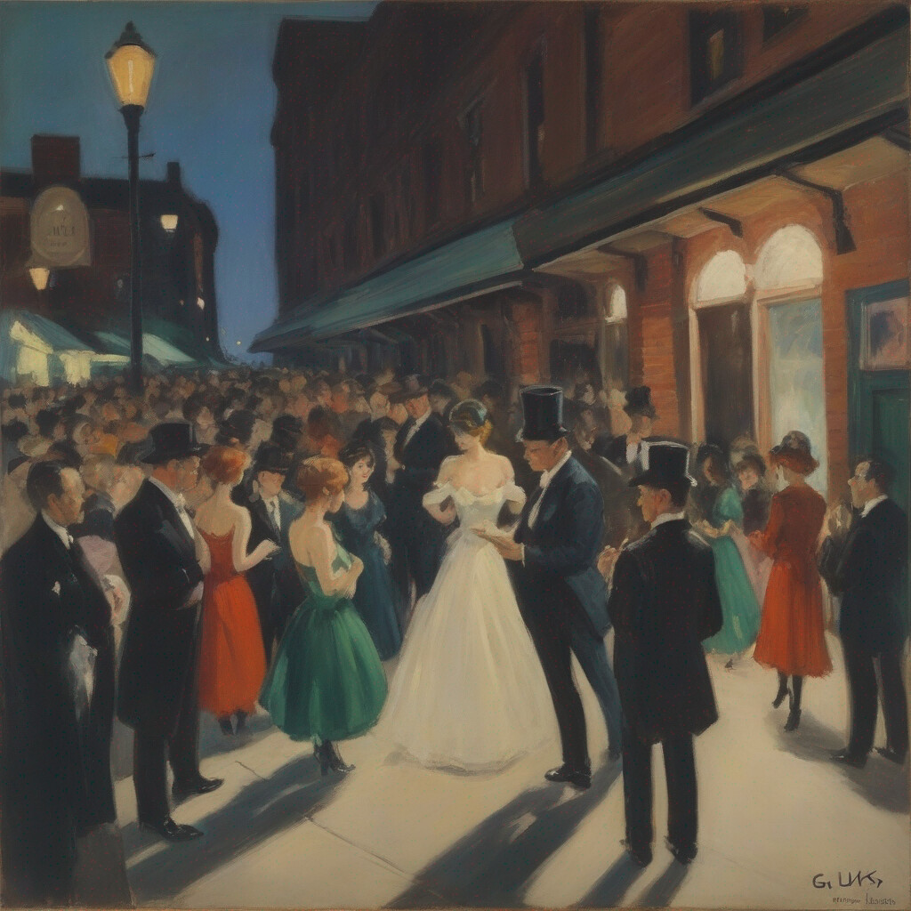 ArtStation - In the Style of George Luks