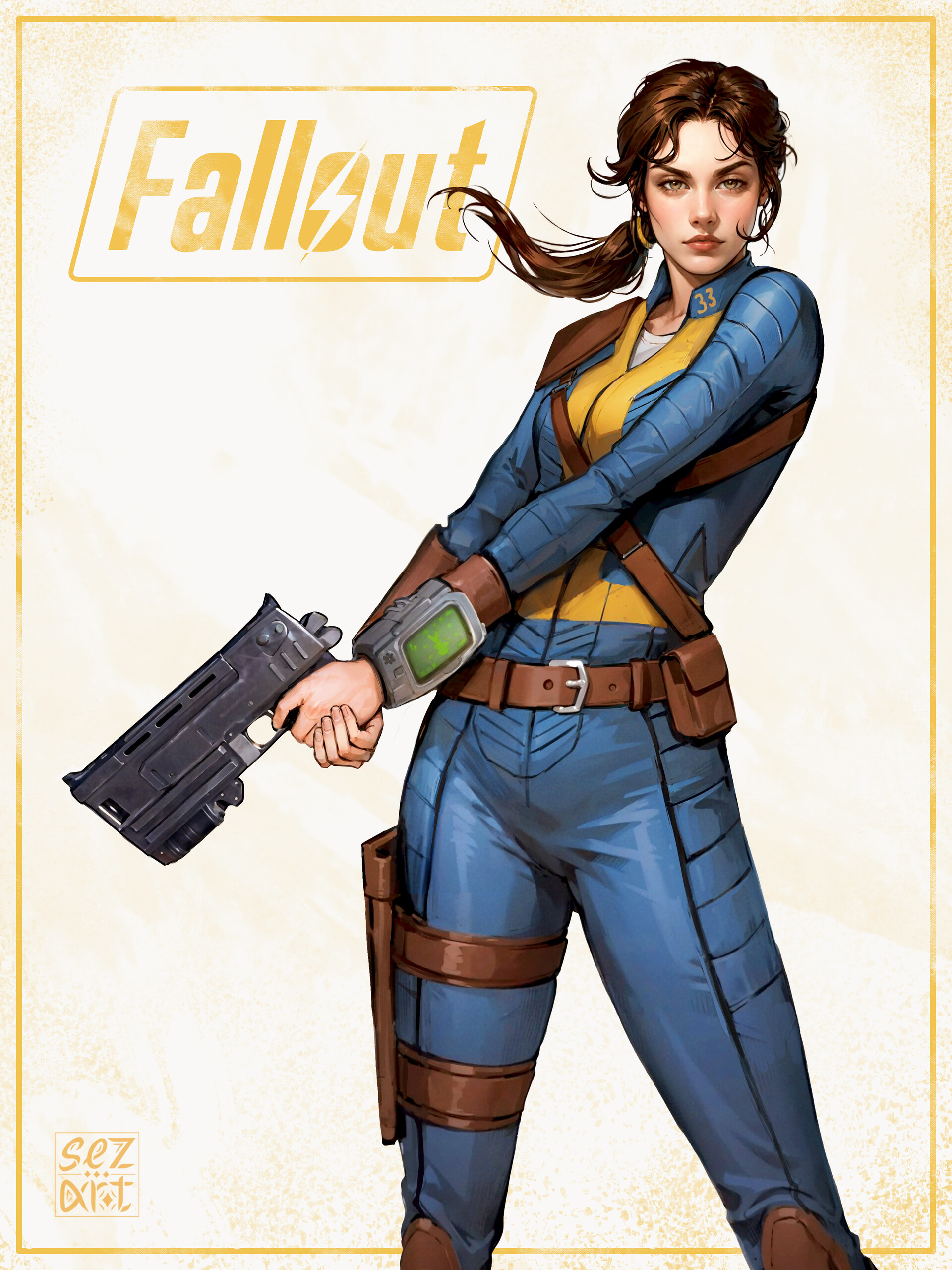 ArtStation - Lucy MacLean from "Fallout" series