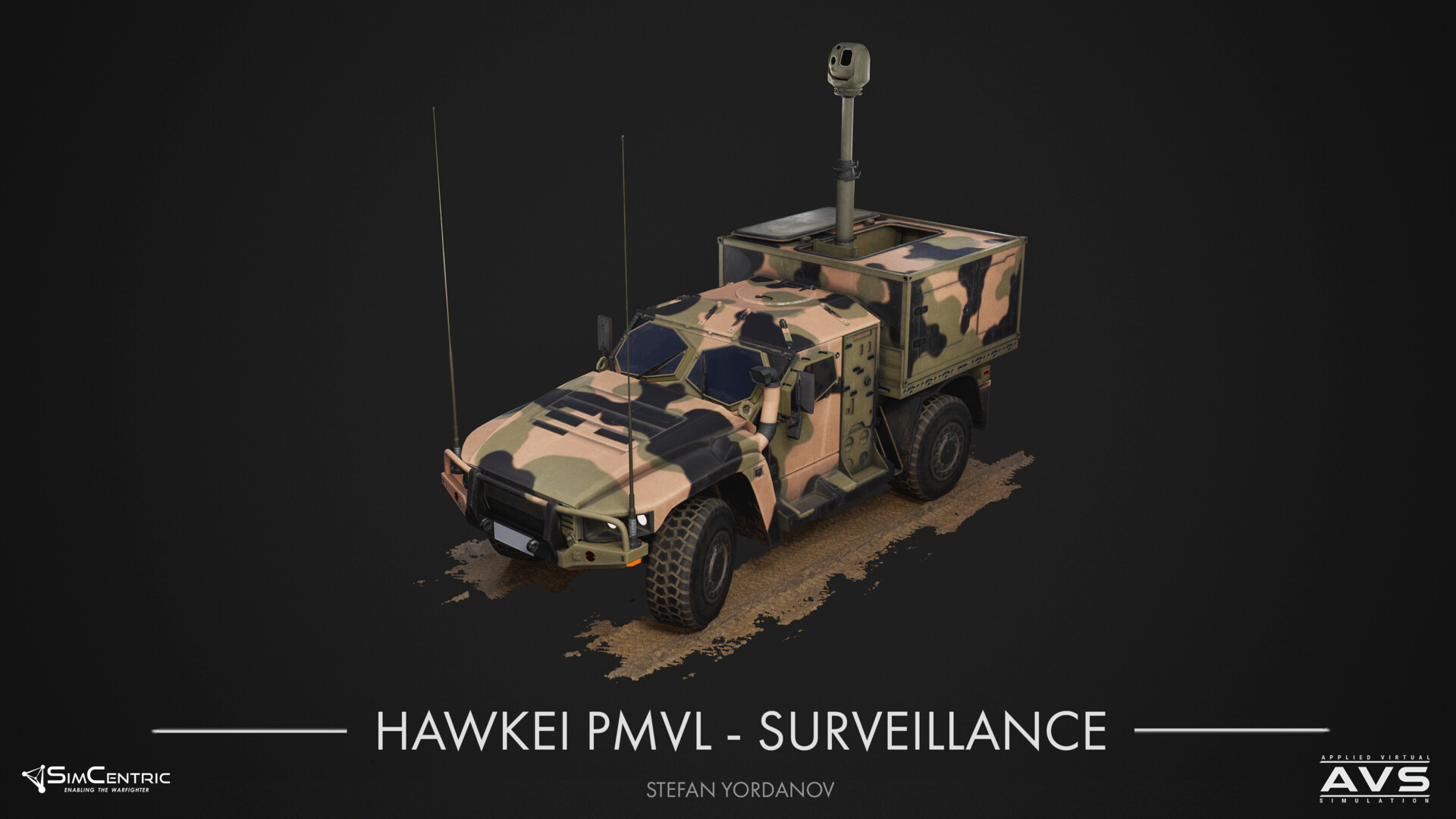 ArtStation - Hawkei PMVL - Surveillance