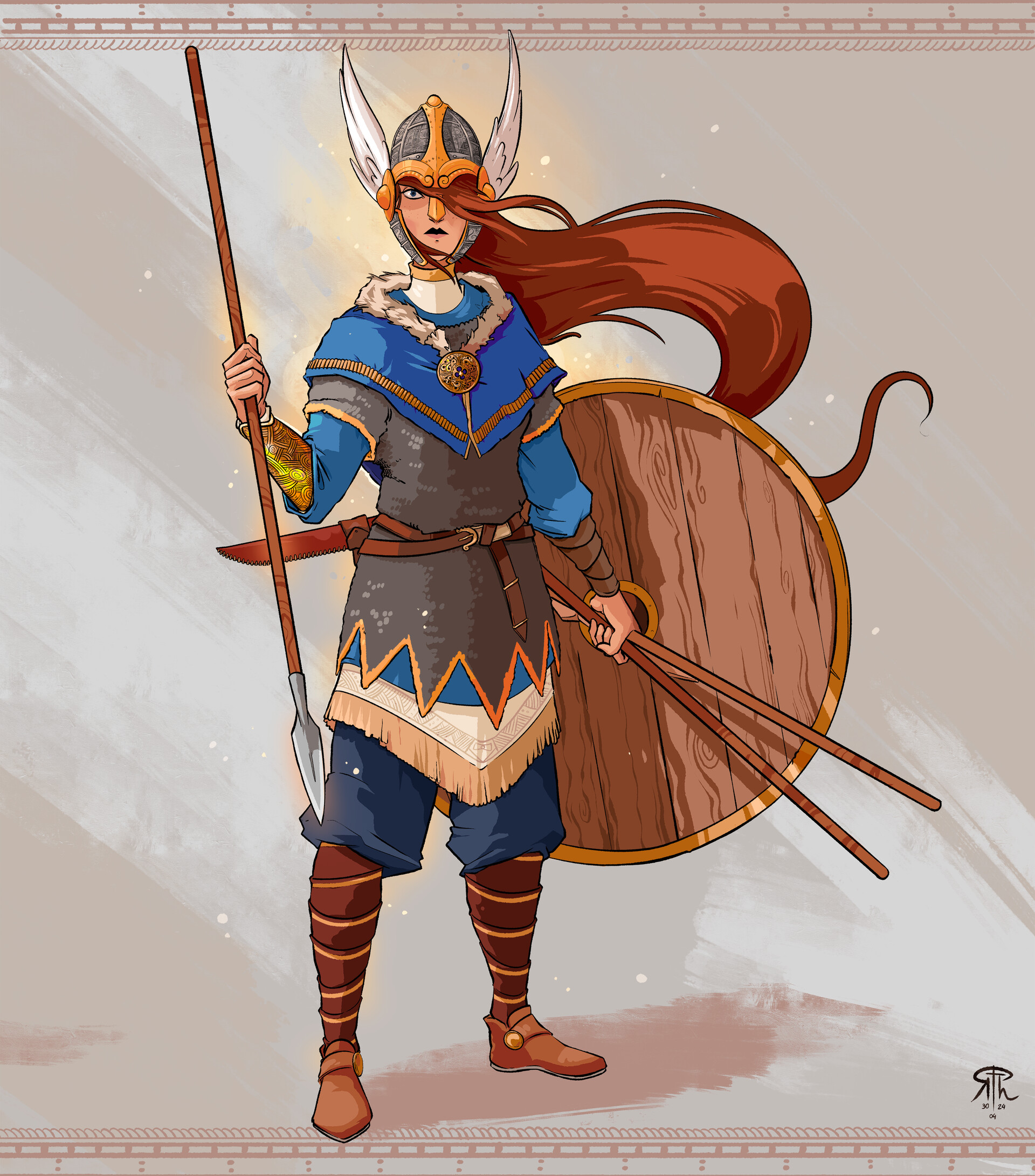 ArtStation - Mythologie Scandinave - Reginleif