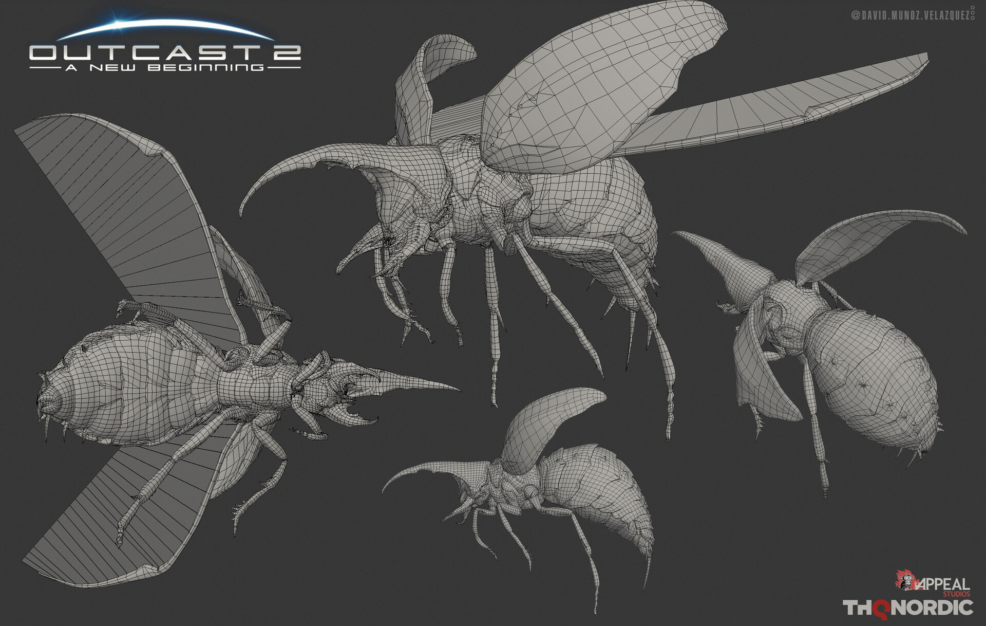 david munozv velazquez - Outcast a New Beginning / Creatures / Nakbees