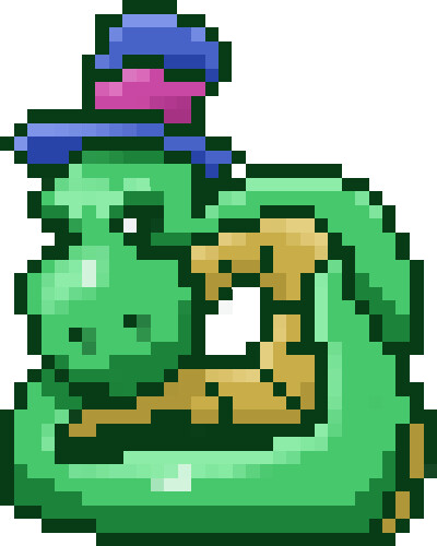 ArtStation - Snake Enemy Sprite