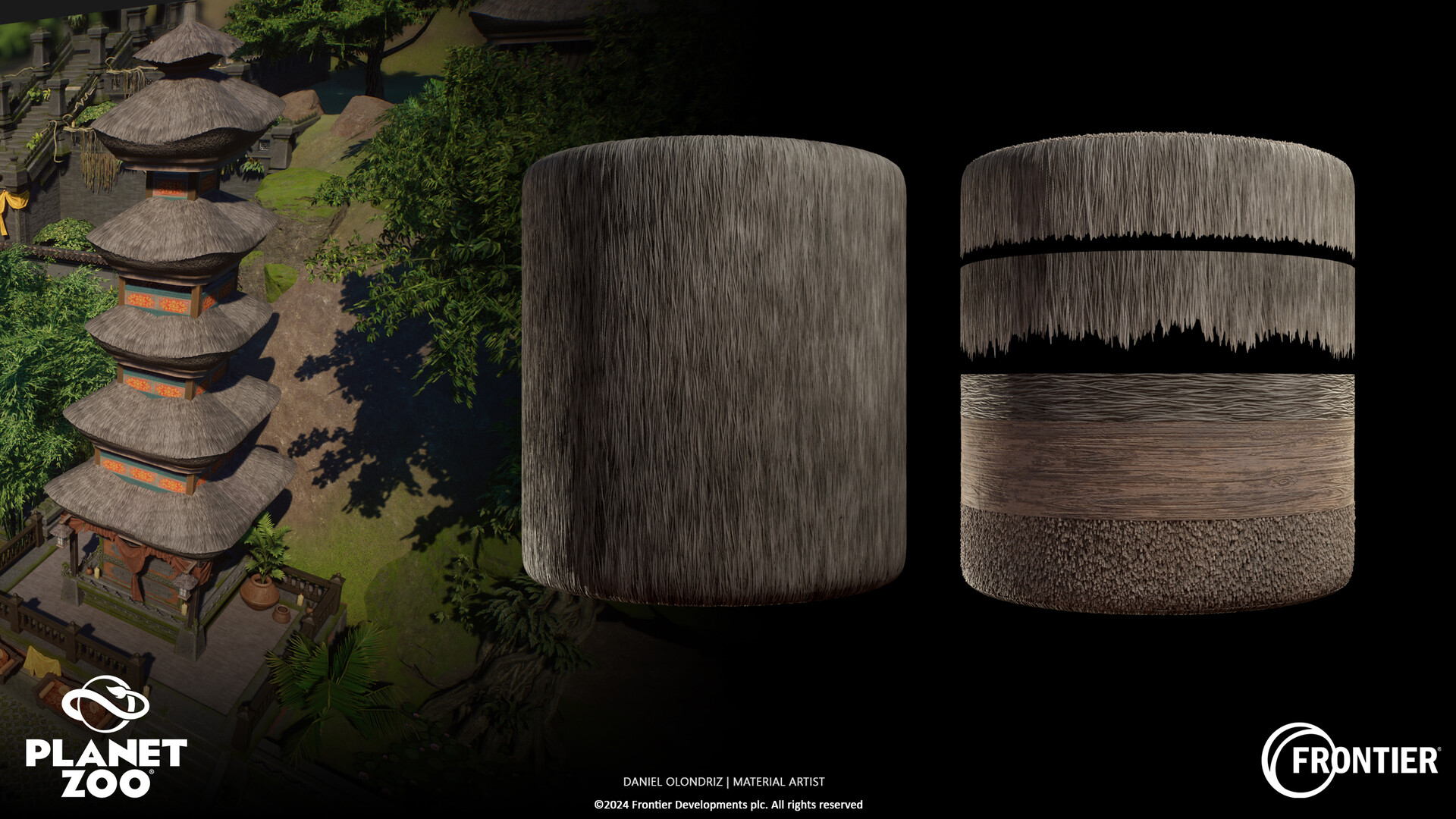 Daniel Olondriz - Planet Zoo - Tropical Pack Materials