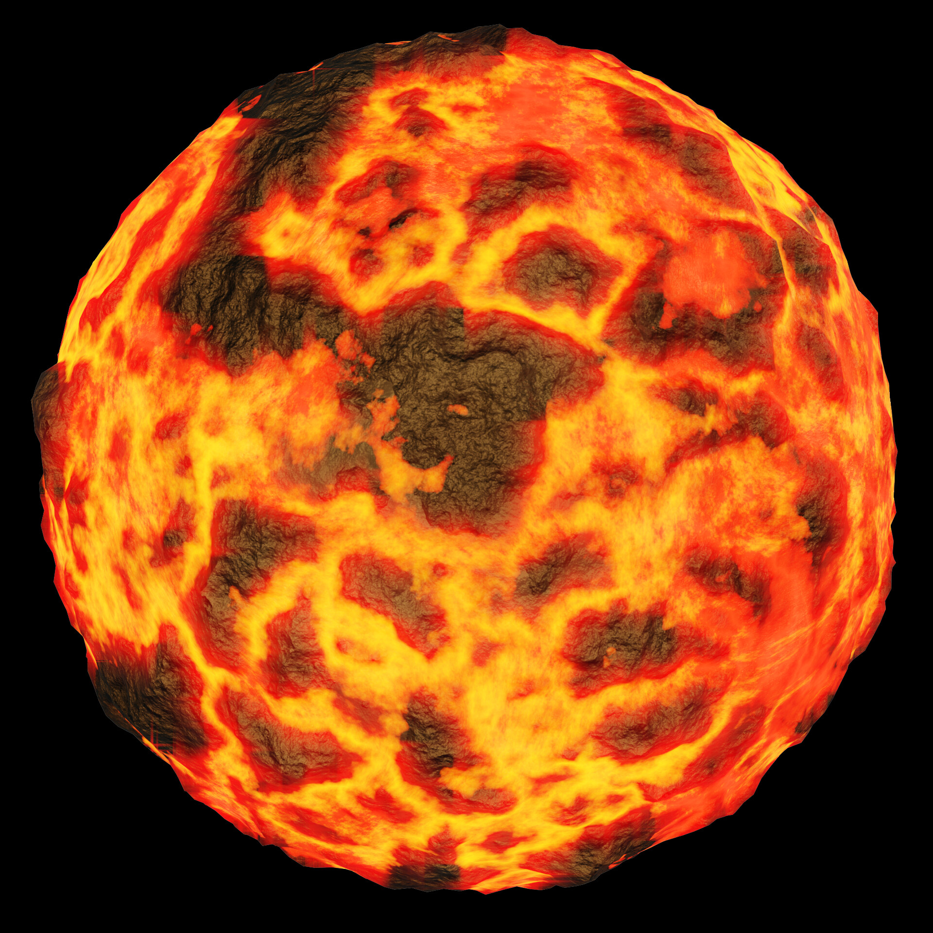 ArtStation - Molten Lava Texture