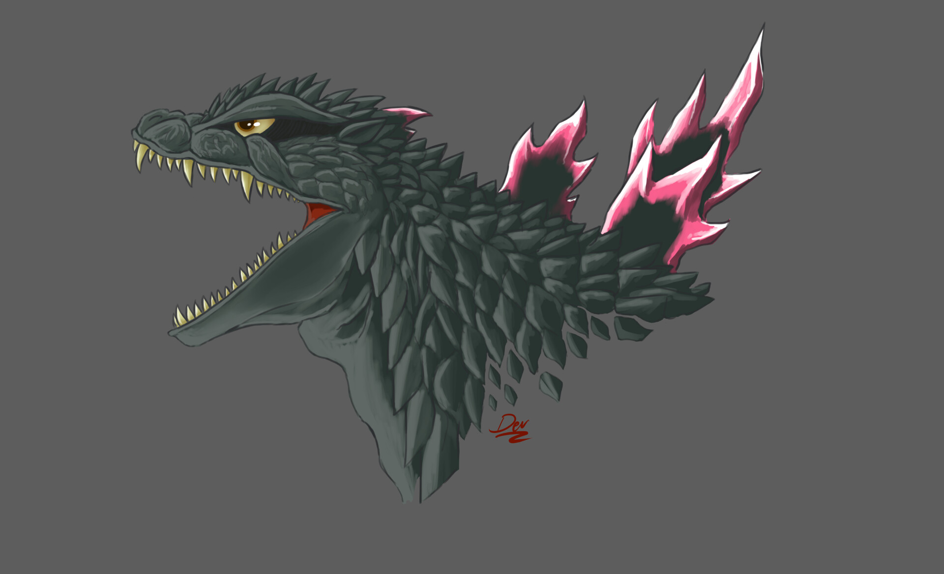 ArtStation - Godzilla 2000