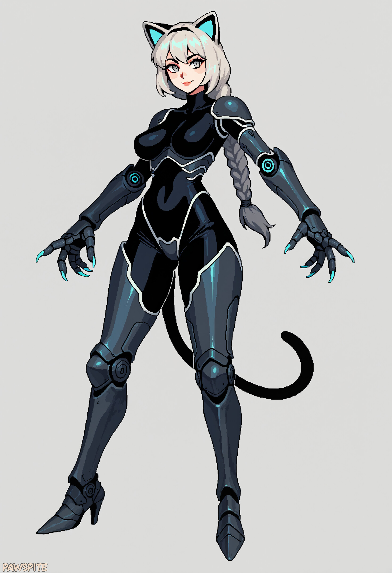 ArtStation - Armored Catgirls