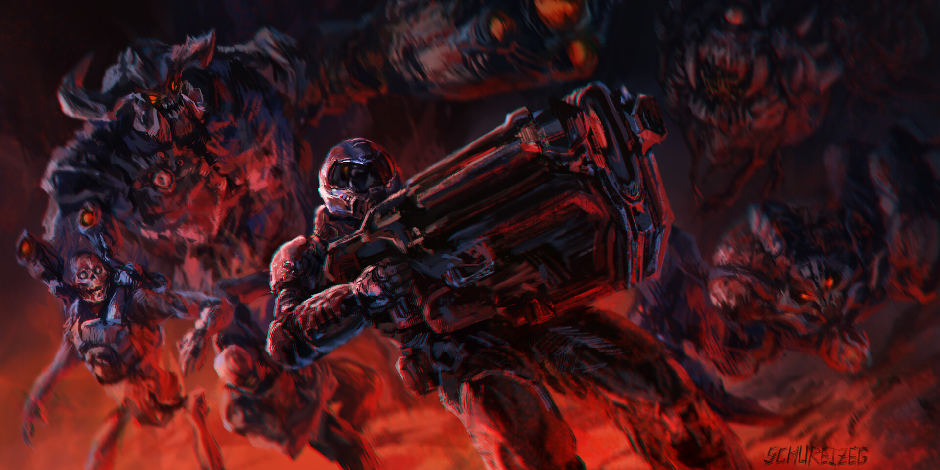 ArtStation - Doom Slayer