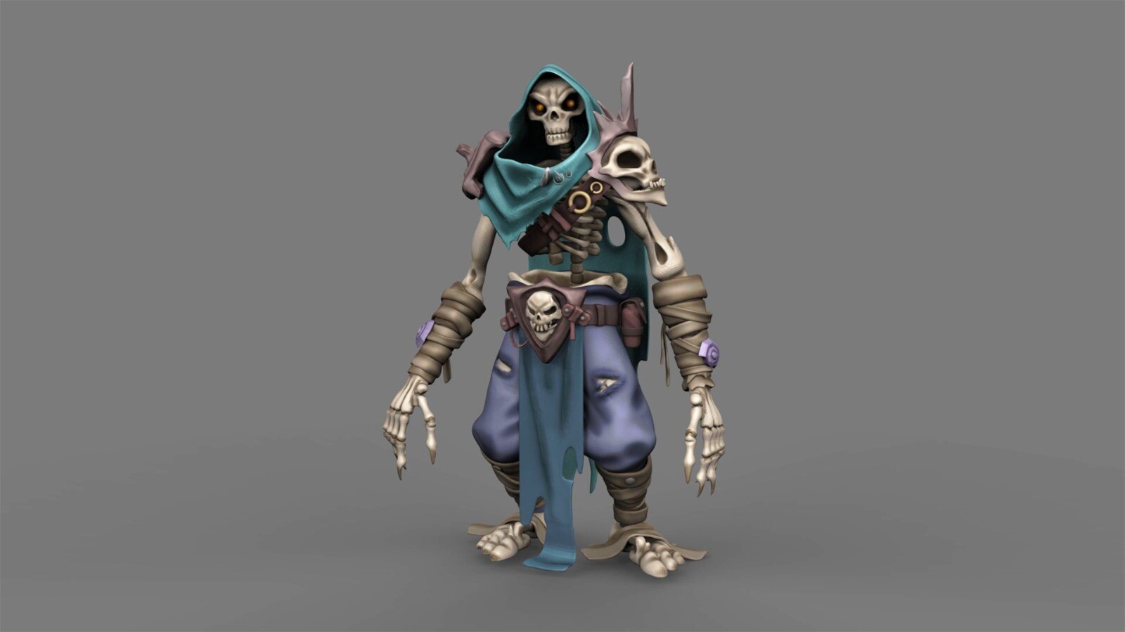 ArtStation - Skeleton King