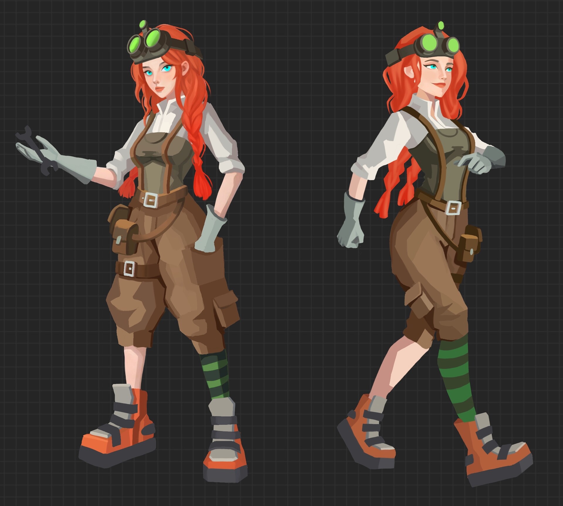 ArtStation - Anamari (character concept art)