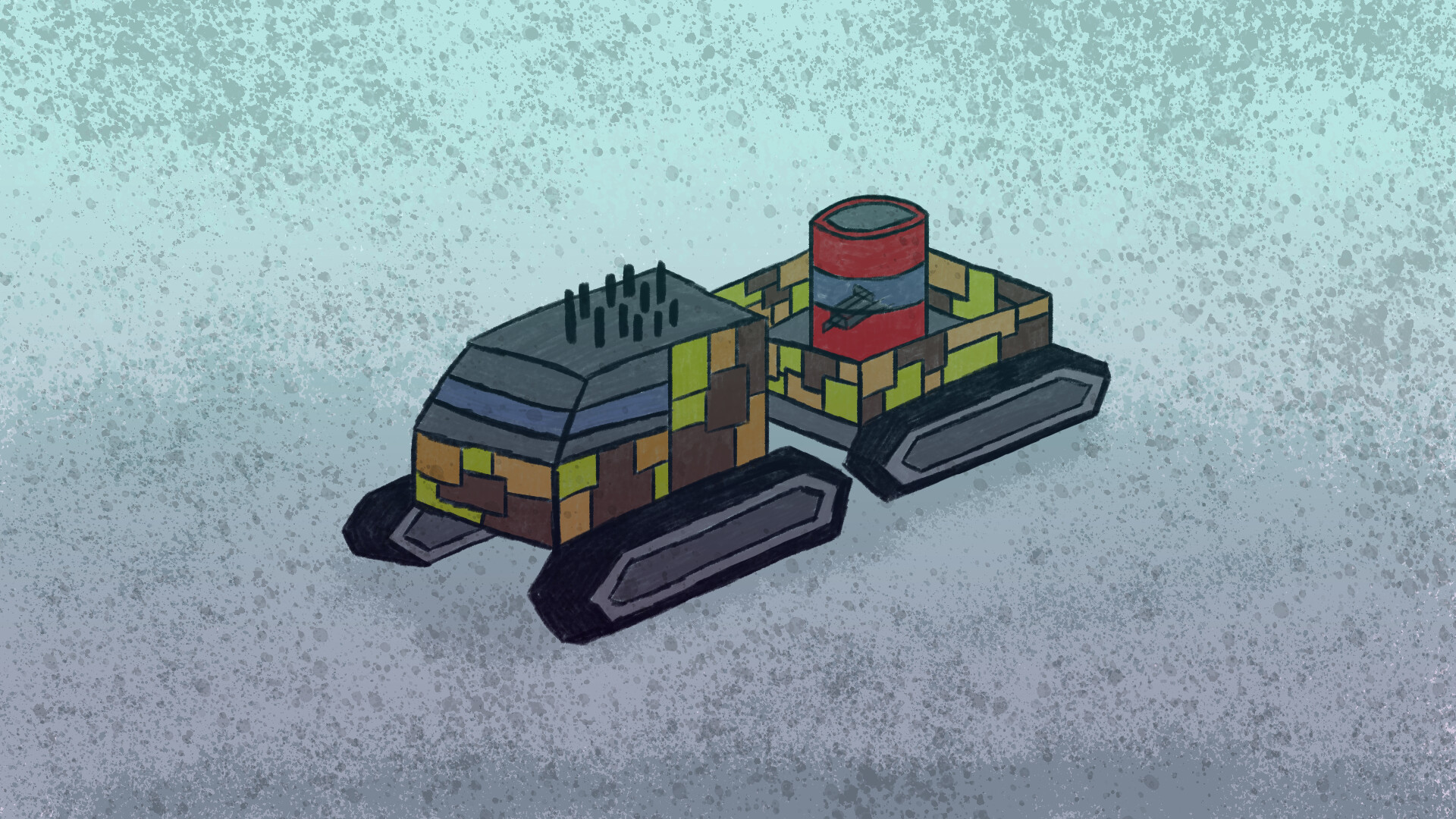 ArtStation - Project 5 - Post Apocalyptic Vehicle