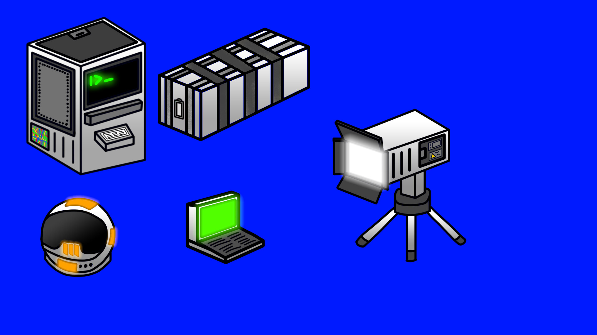 ArtStation - Project 7 - Space Station Props