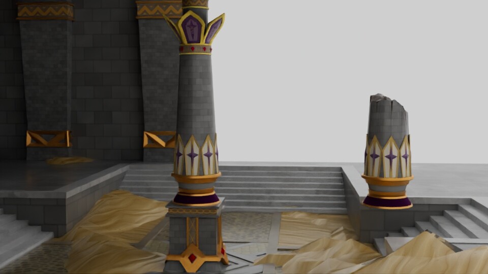 ArtStation - The Forgotten Temple