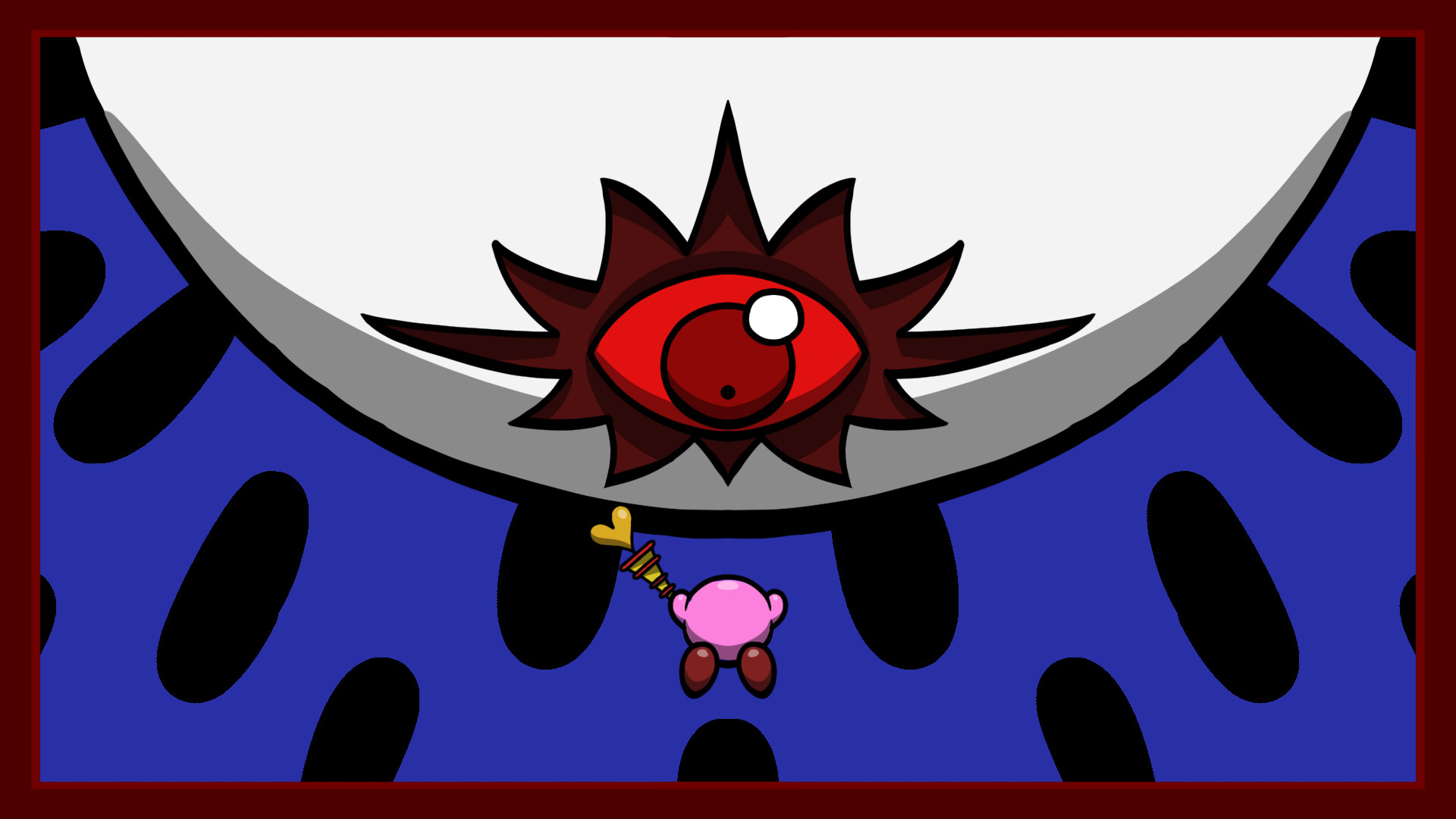 ArtStation - Kirby Vs Zero - Kirby's Dream Land 3 Fanart