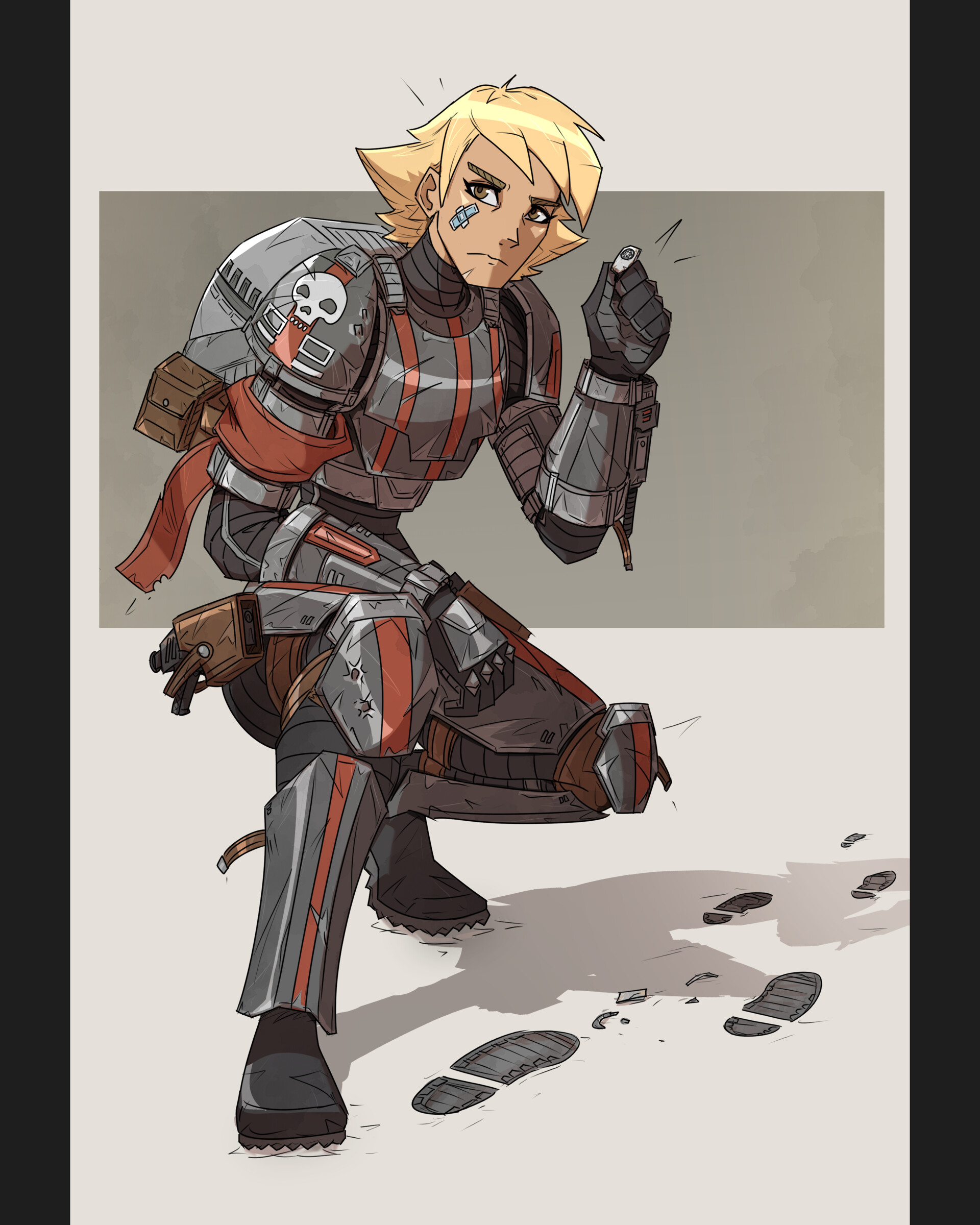 ArtStation - Grown Up Omega in armour